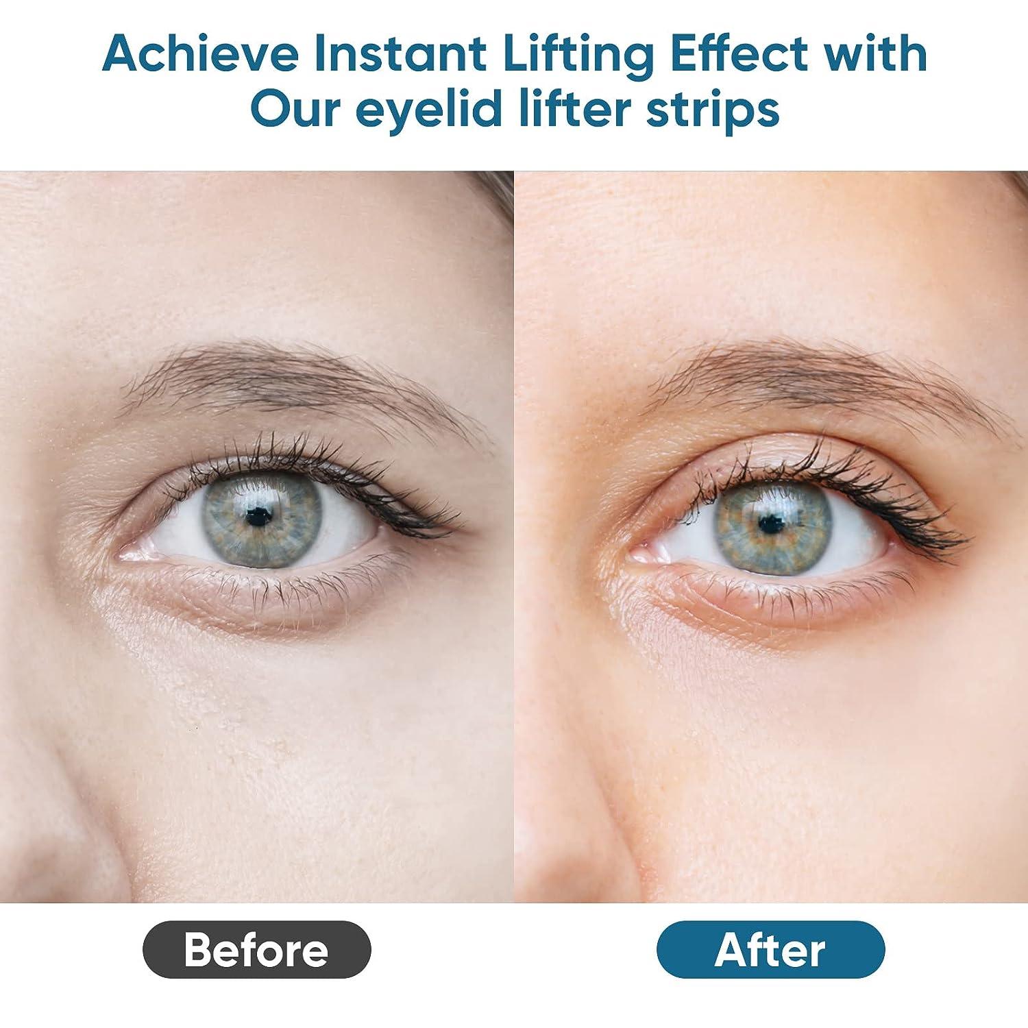 Invisible Eyelid Tape | 480Pcs Eyelid Lifter Strips for Instant Double Eyelid Lift | Ideal for ...