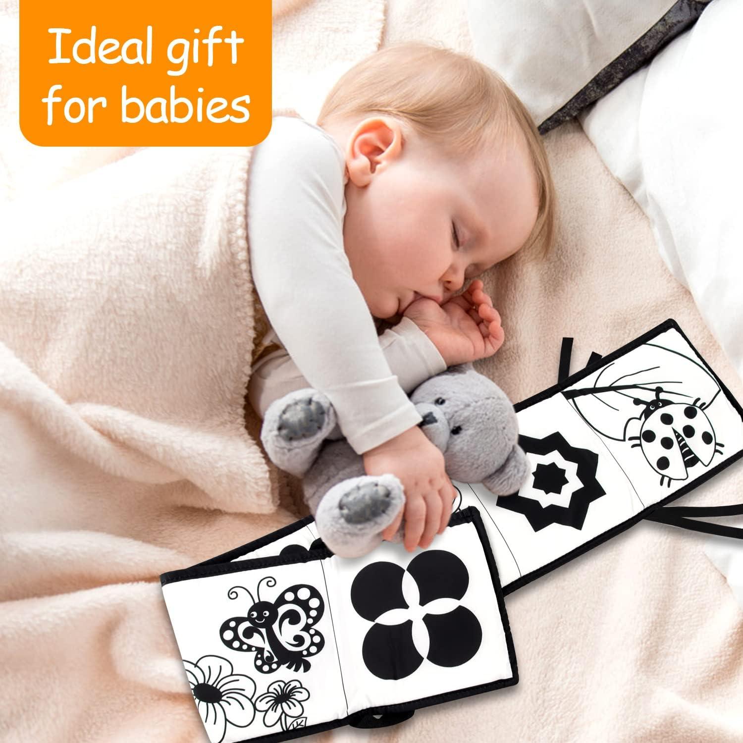 Shop Black & White Fabric Baby Books | Soft Contrast Learning Toys for ...