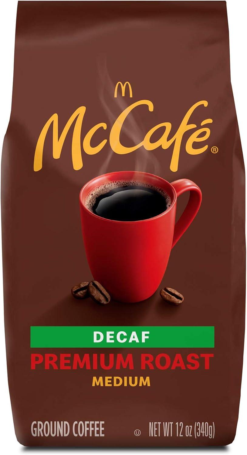 McCafe Premium Roast Decaf Medium Ground McDonald's coffee 340g ...