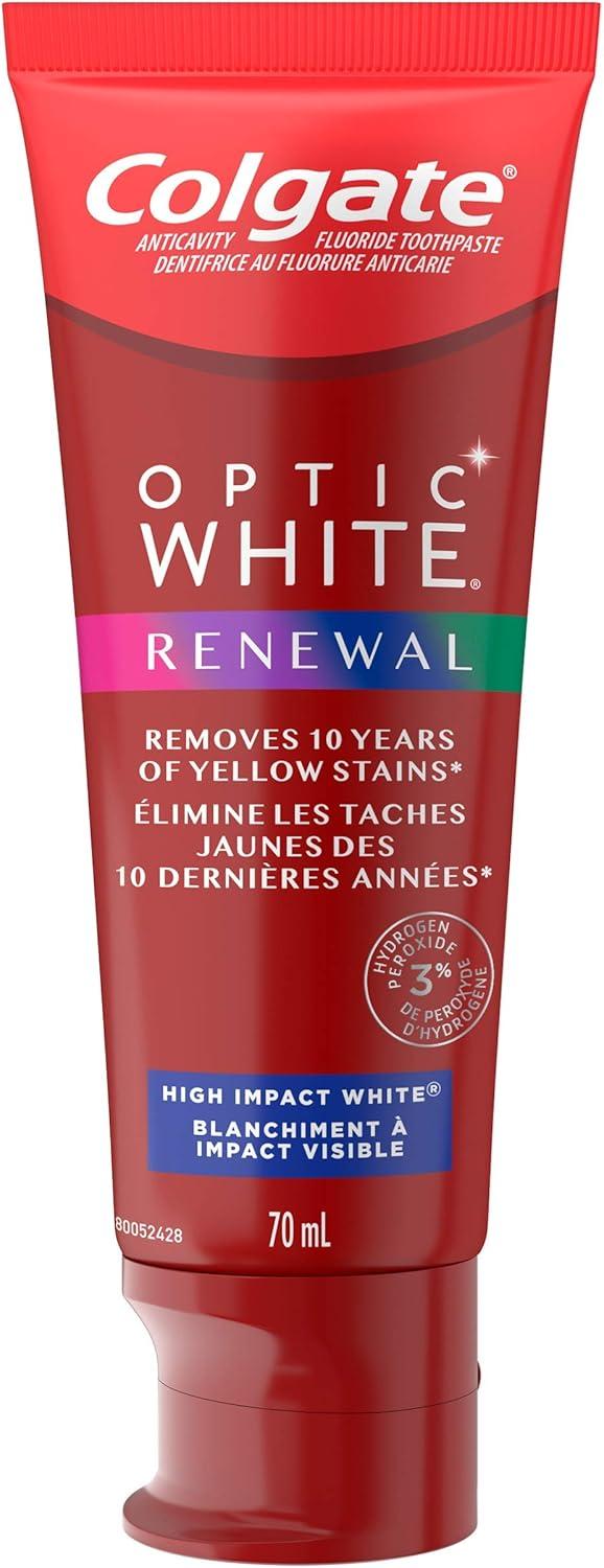 Colgate Optic White High Impact Whitening Toothpaste Minty Fresh Taste ...