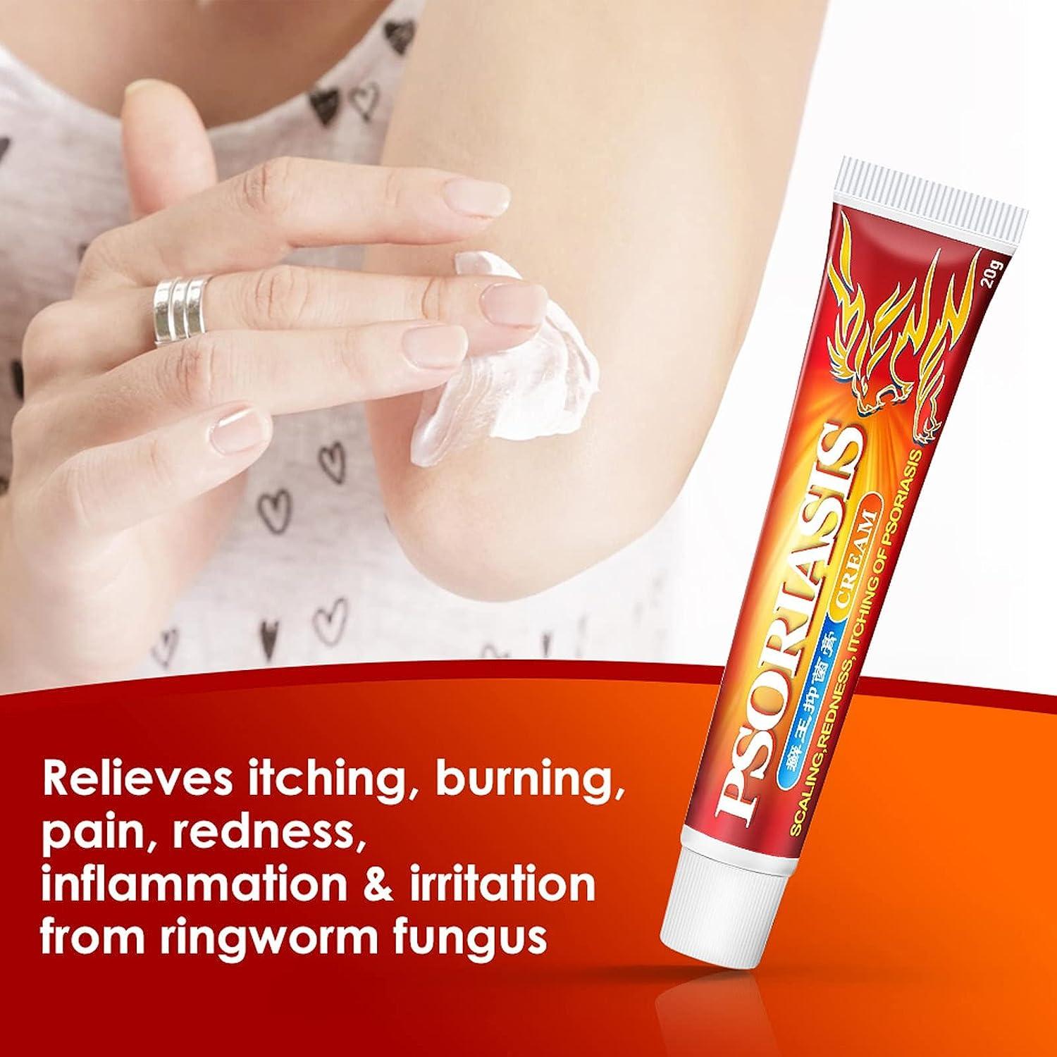 Skin Itching Relief Cream for Dry Irritated Skin Rashes - 20g | Men ...