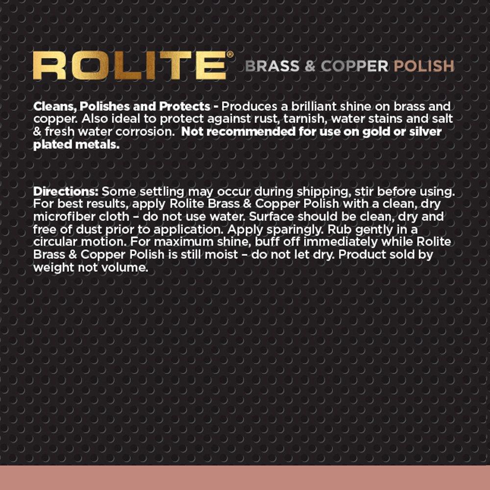 Rolite Brass & Copper Cleaner & Polish Combo Pack (1lb) - Ultimate ...