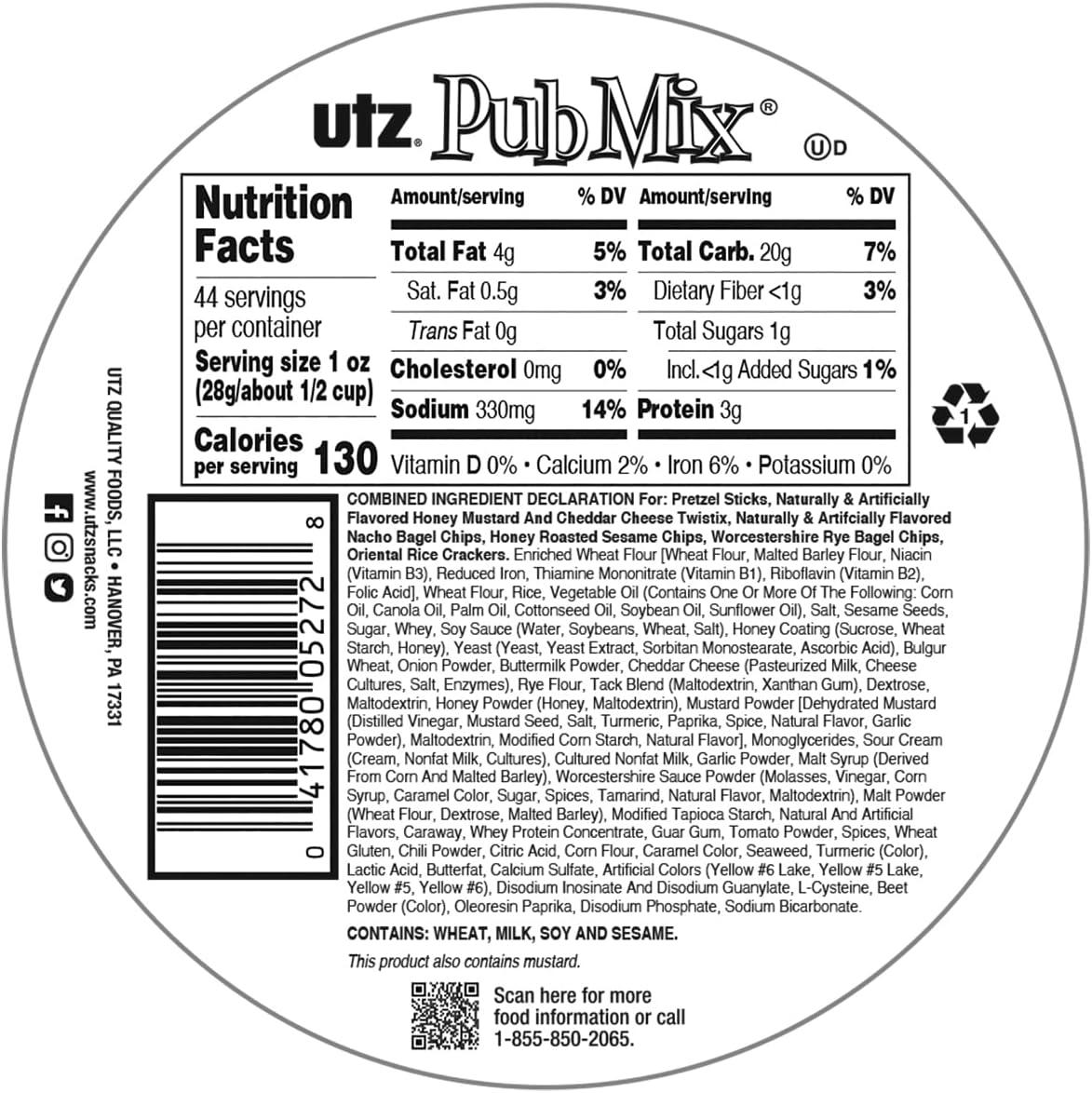 Utz Pub Mix