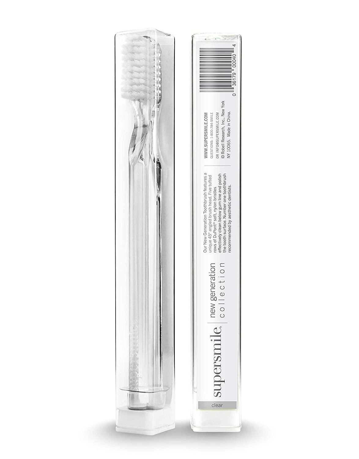 Supersmile New Generation 45 Ergonomic Soft Toothbrush | Superior Oral ...