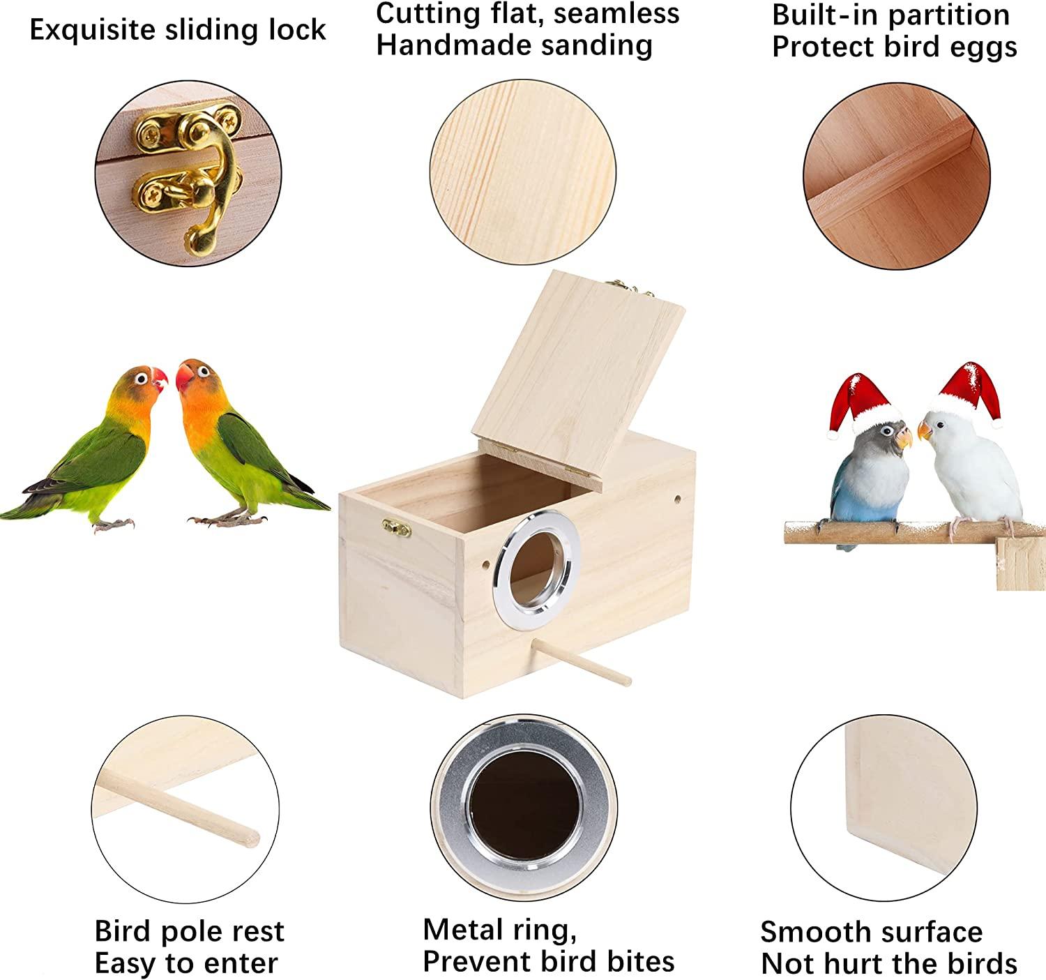 Homemade Parakeet Nesting Box