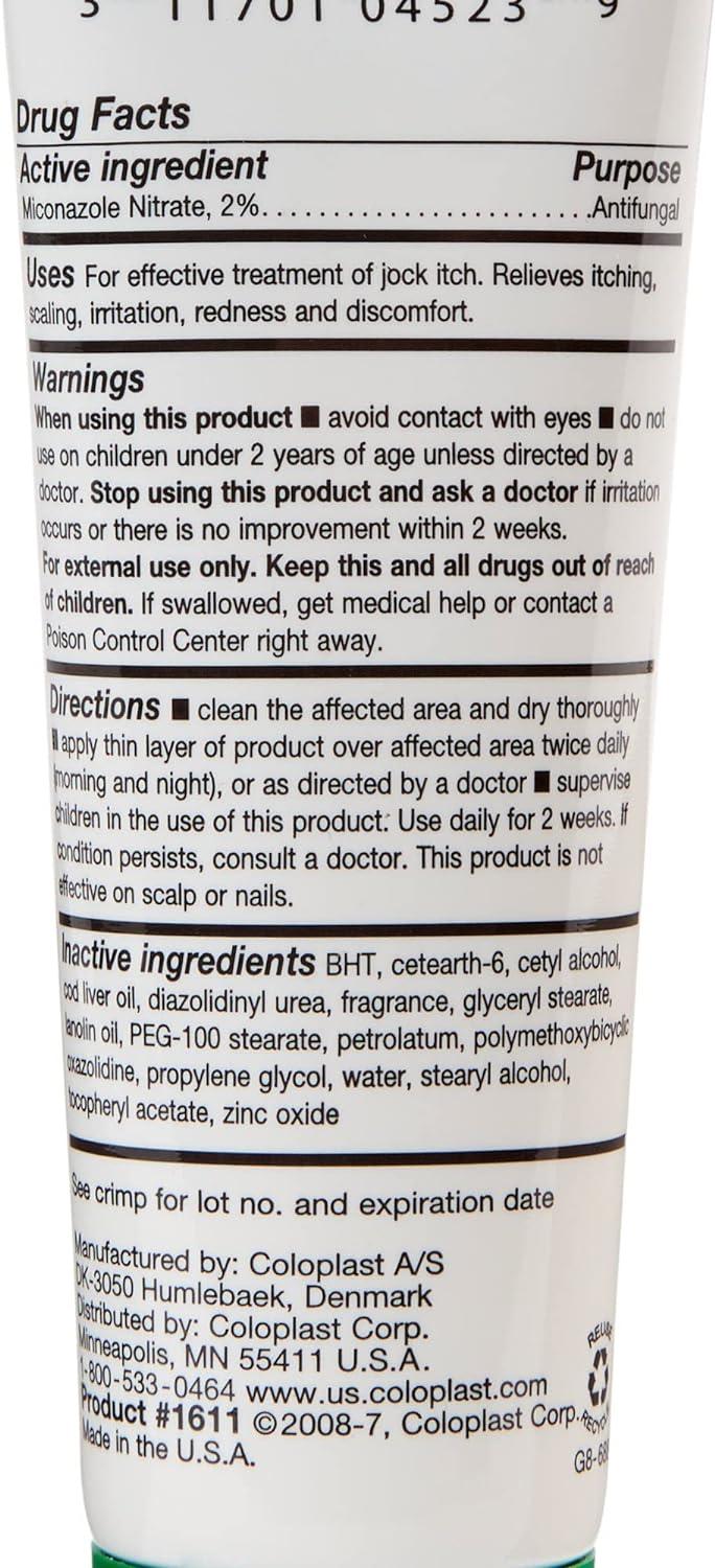 Coloplast Baza Moisture Barrier Antifungal Cream 2 oz. Tube - Fast ...