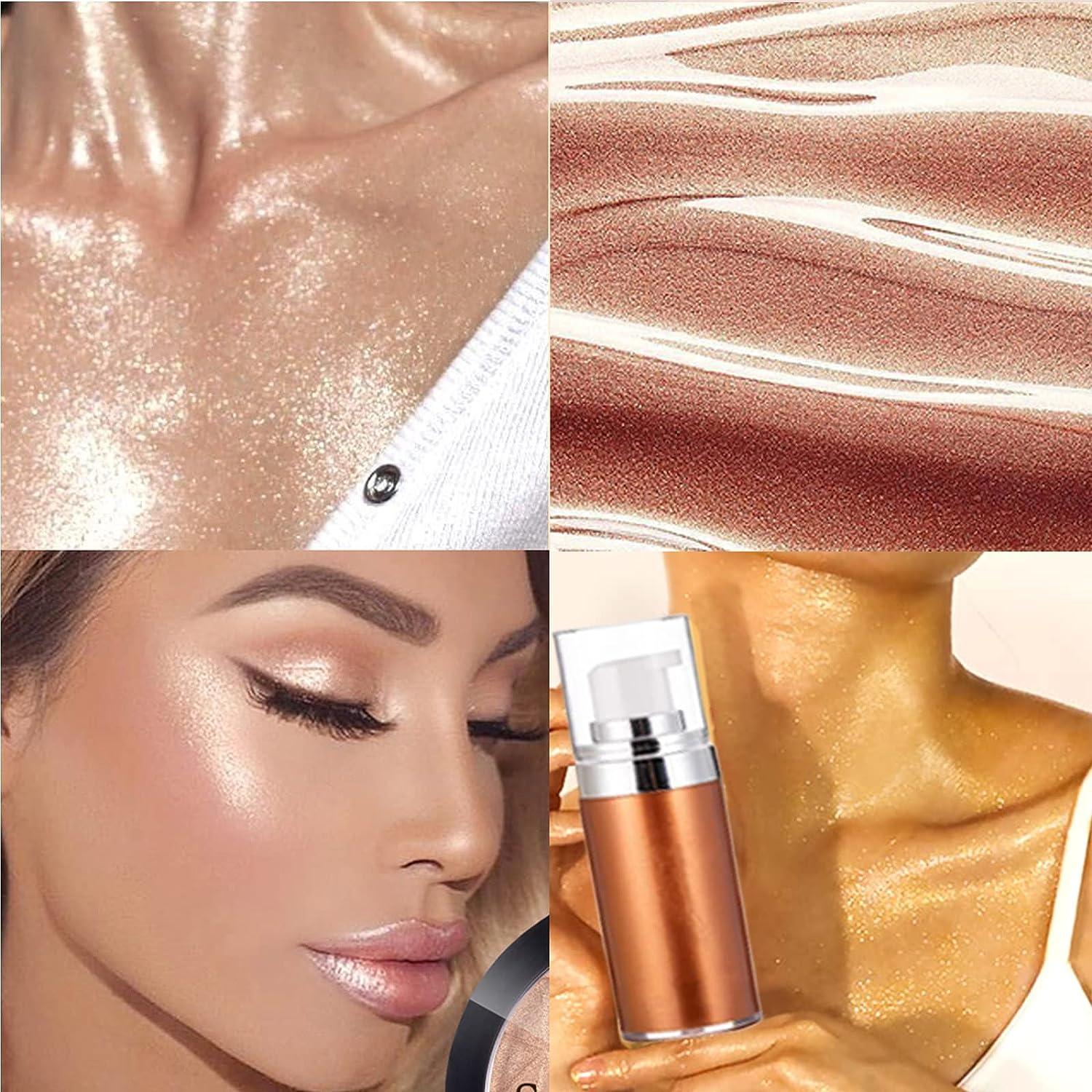 Moisturizing Liquid Body Shimmer: Glitter Oil for Silky Illumination ...