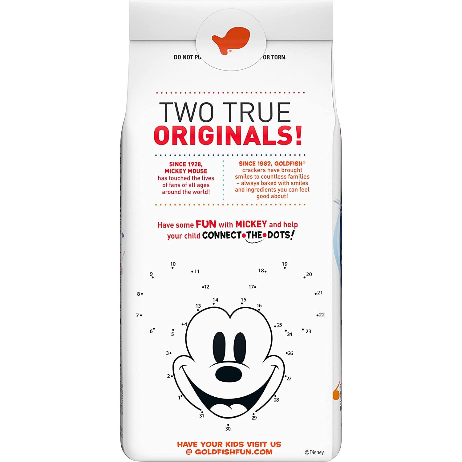 Pepperidge Farm Goldfish Cheddar Crackers Disney Mickey Mouse Special ...