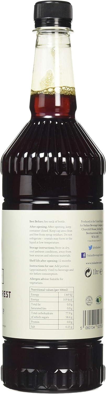 Black Forest Syrup - Vegan, Nut-Free Flavour for Coffee, Cocktails ...