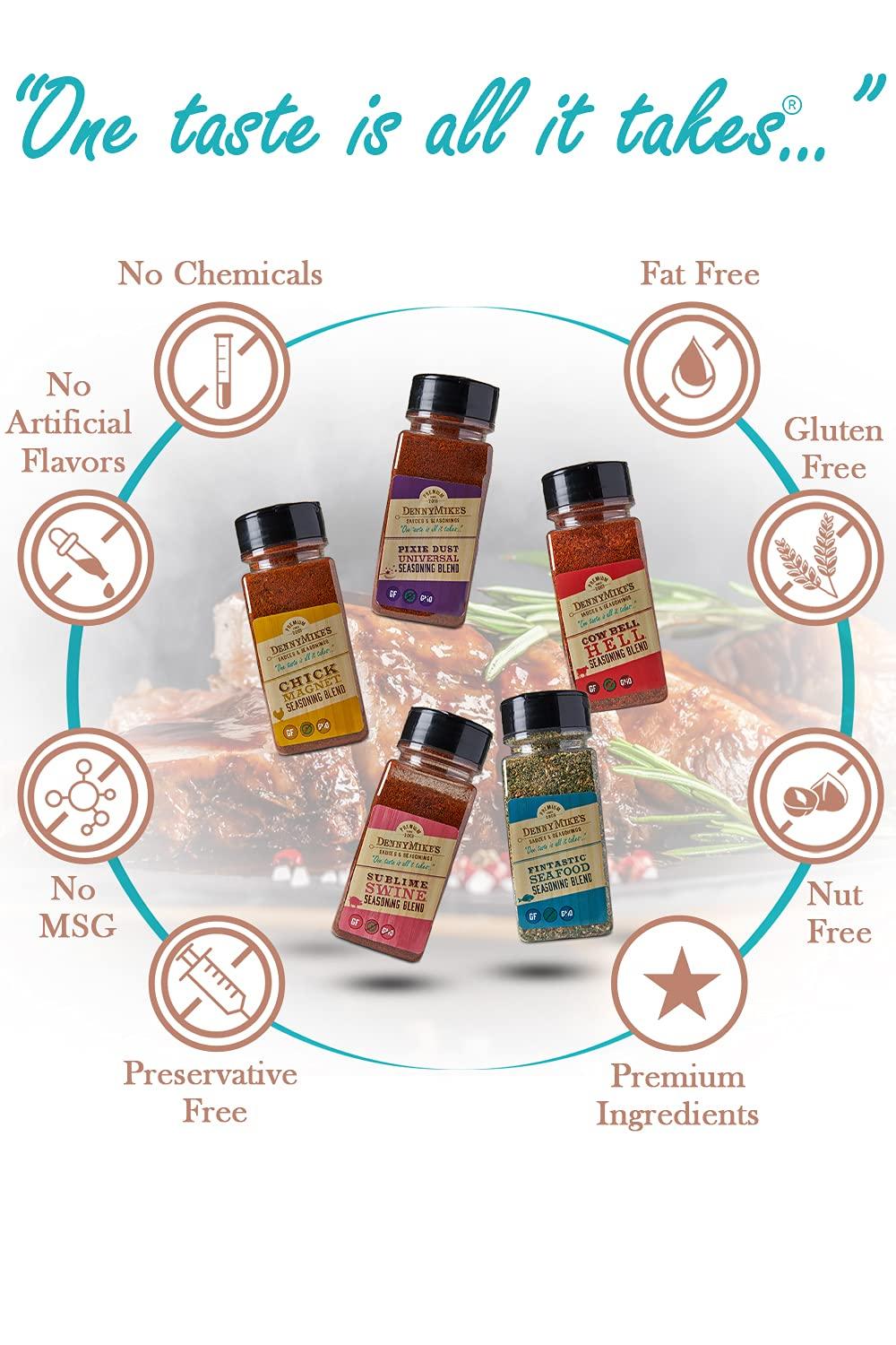Premium All Purpose Seasoning Gluten-Free Keto Friendly Spice Rub For ...