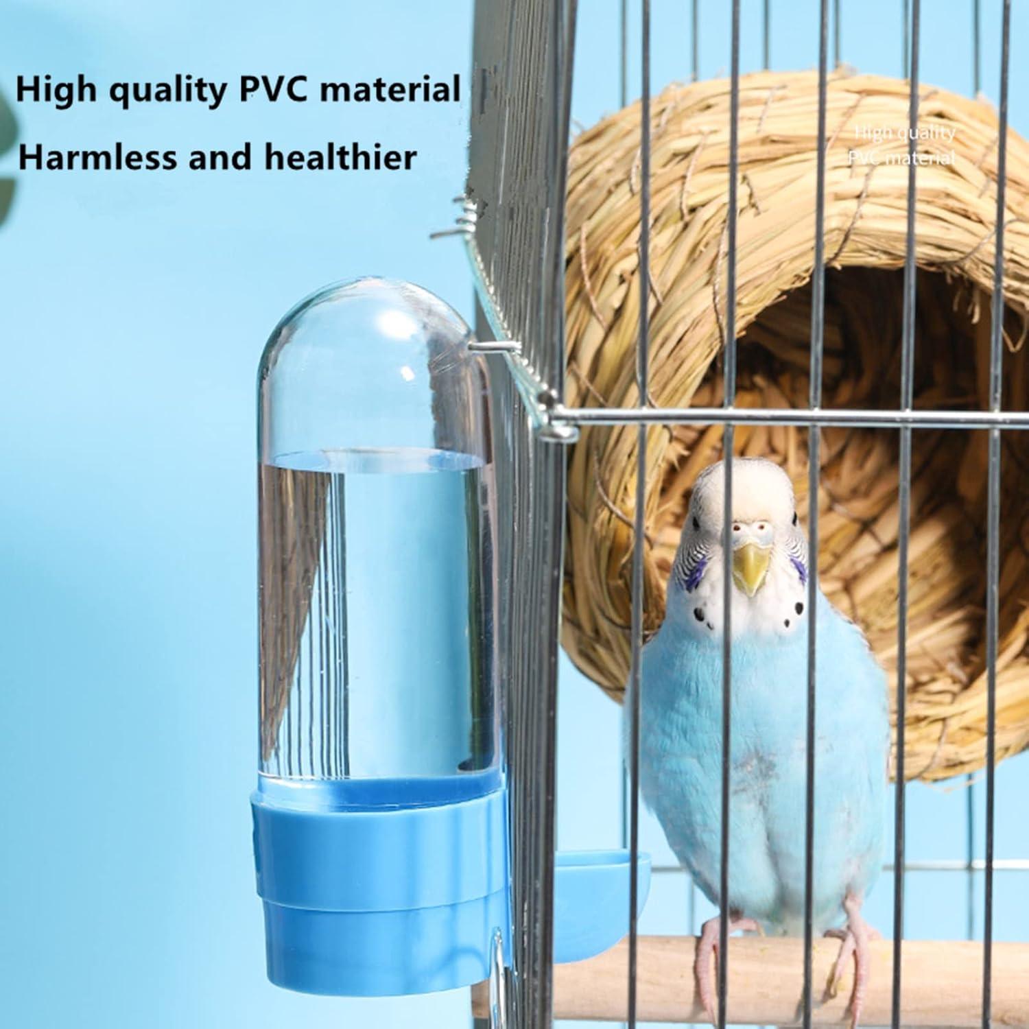 Birds Automatic Water & Feed Dispenser for Parrots & Pigeons - 2 Piece ...