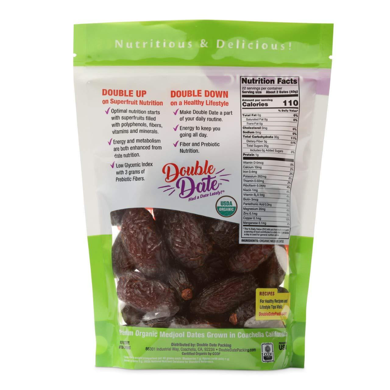 Organic Medjool Dates - Fresh & Flavorful 2lb Bag from Coachella ...