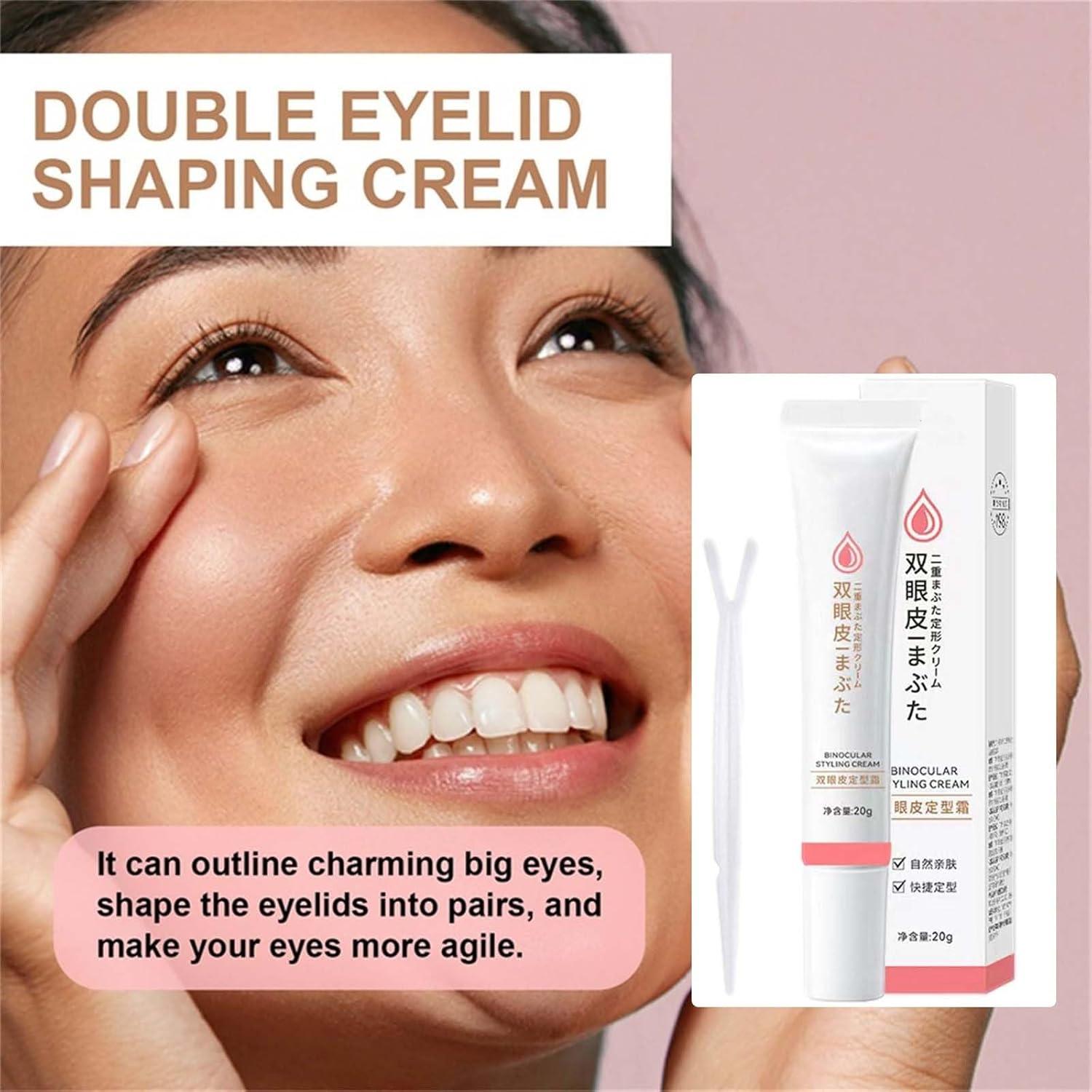 Double Eyelid Styling Cream Set | Invisible Double Lid Shaping Cream ...
