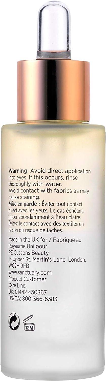 Sanctuary Spa Hyaluronic Wonder Oil Serum 30ml - Facial Oil for Radiant ...