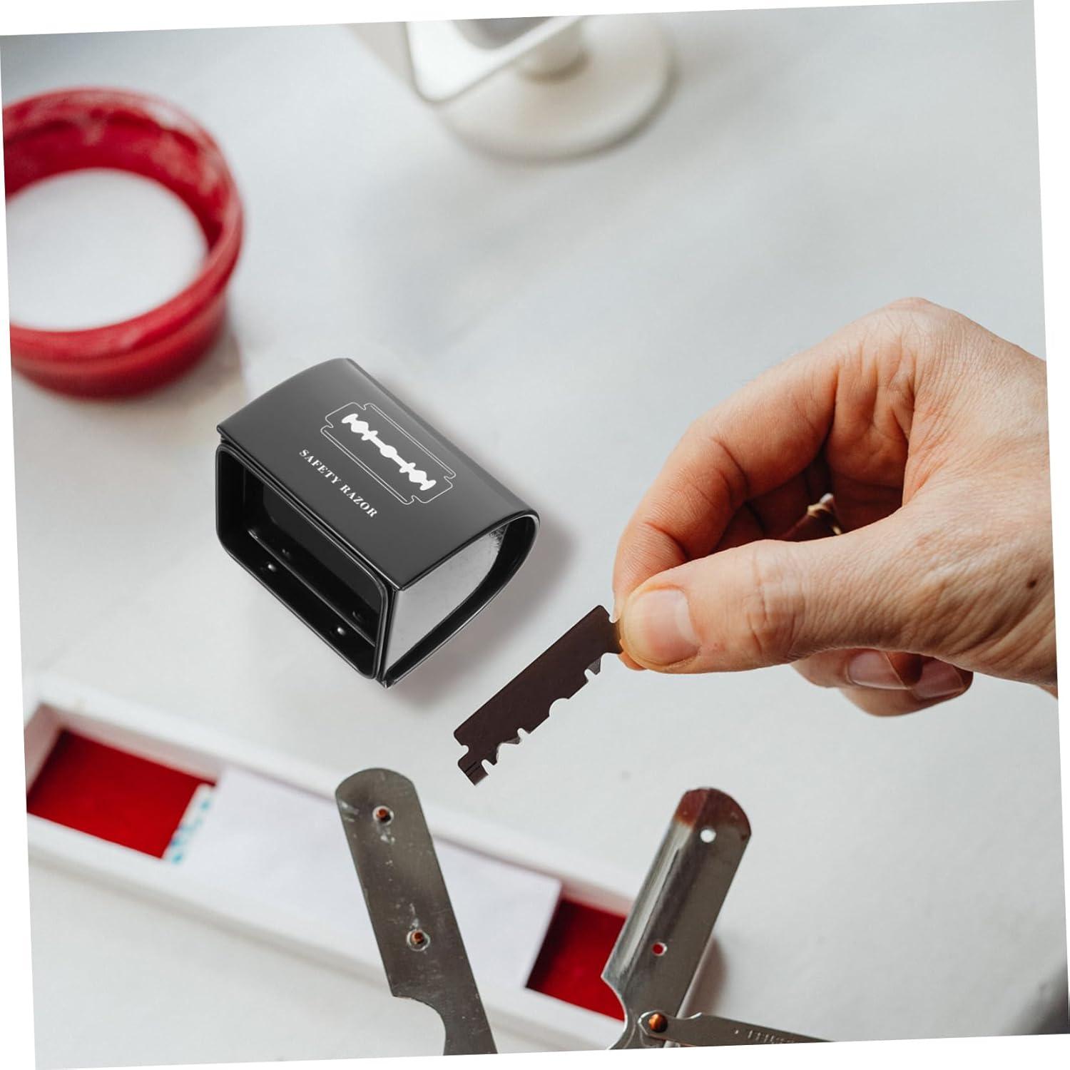 Iwowhero Disposal Container for Sharp Objects | Razor Blade Disposal ...