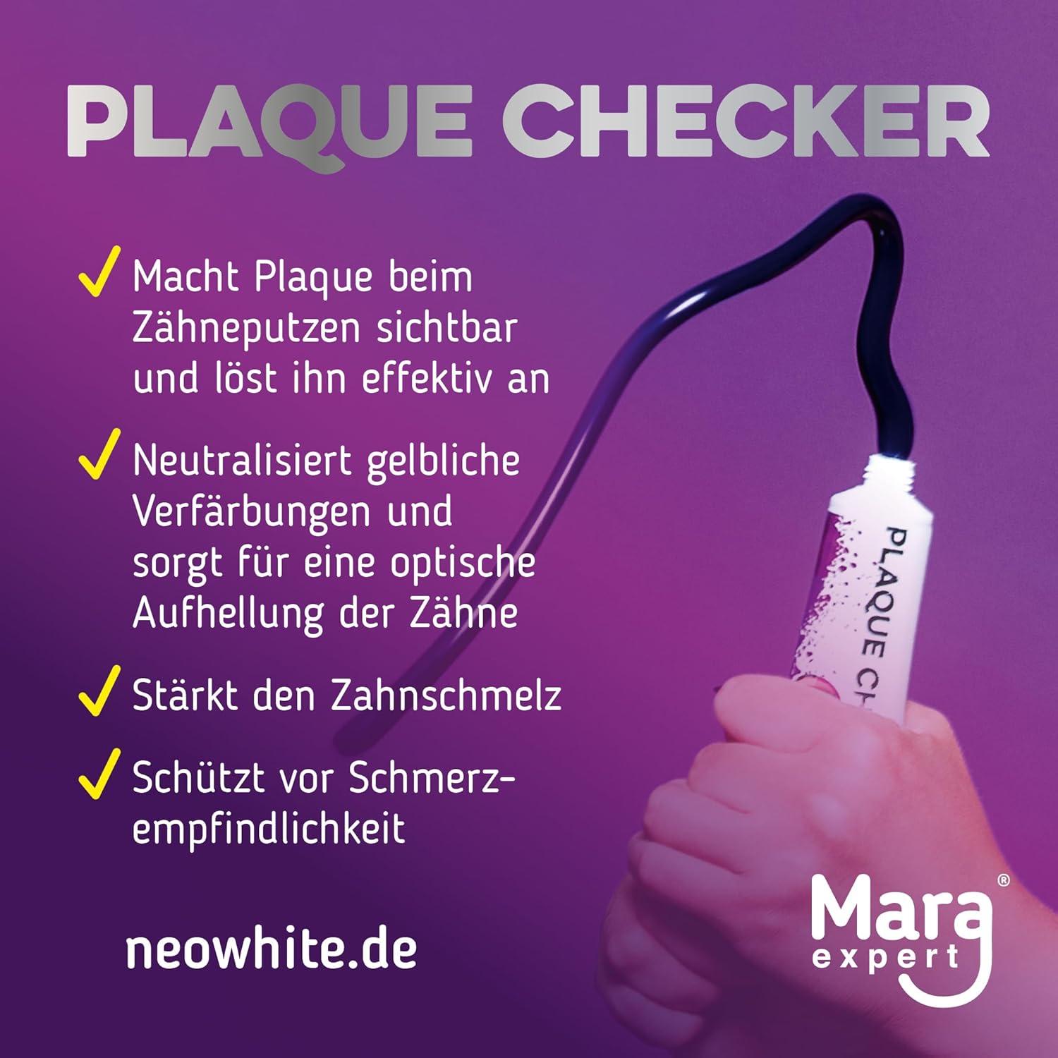 Mara Expert Plaque Checker Toothpaste - Whitening Vegan Fluoride ...