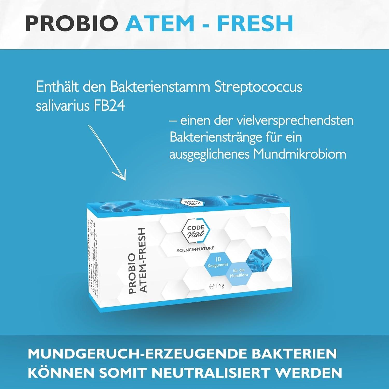 Code Vital Probio Breath-Fresh Probiotic Chewable Tablets | Natural ...