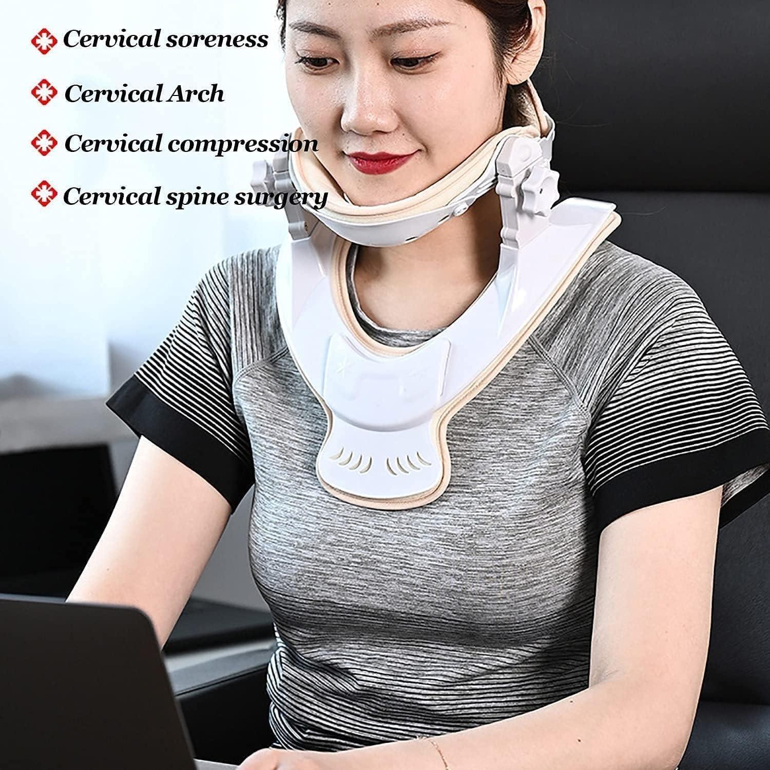 Jlasdr Neck Protection Neckwear | Adjustable Cervical Neckrest for ...