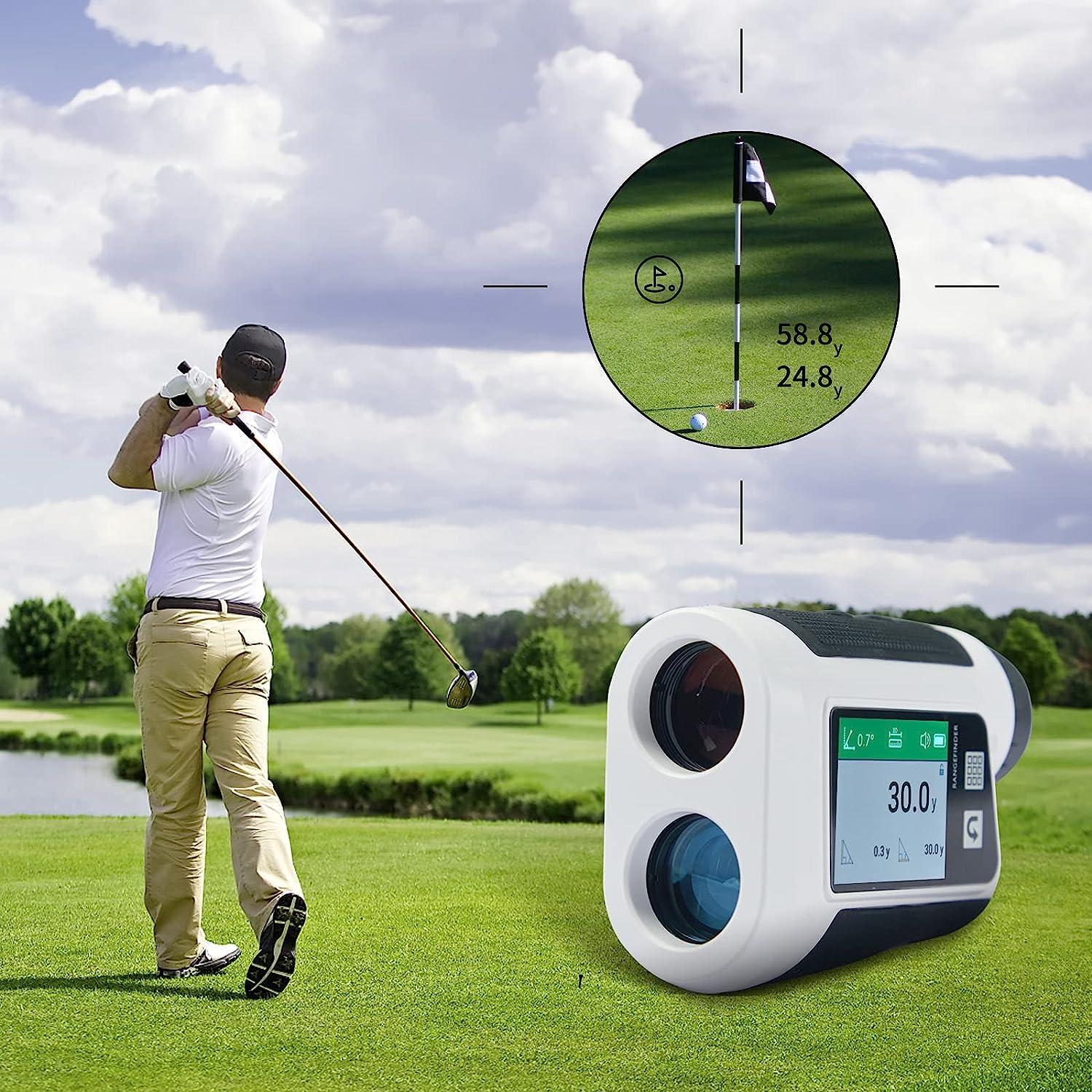 Rumia Golf Rangefinder 1200 Yards | 6X Magnification & LCD Touch Screen ...
