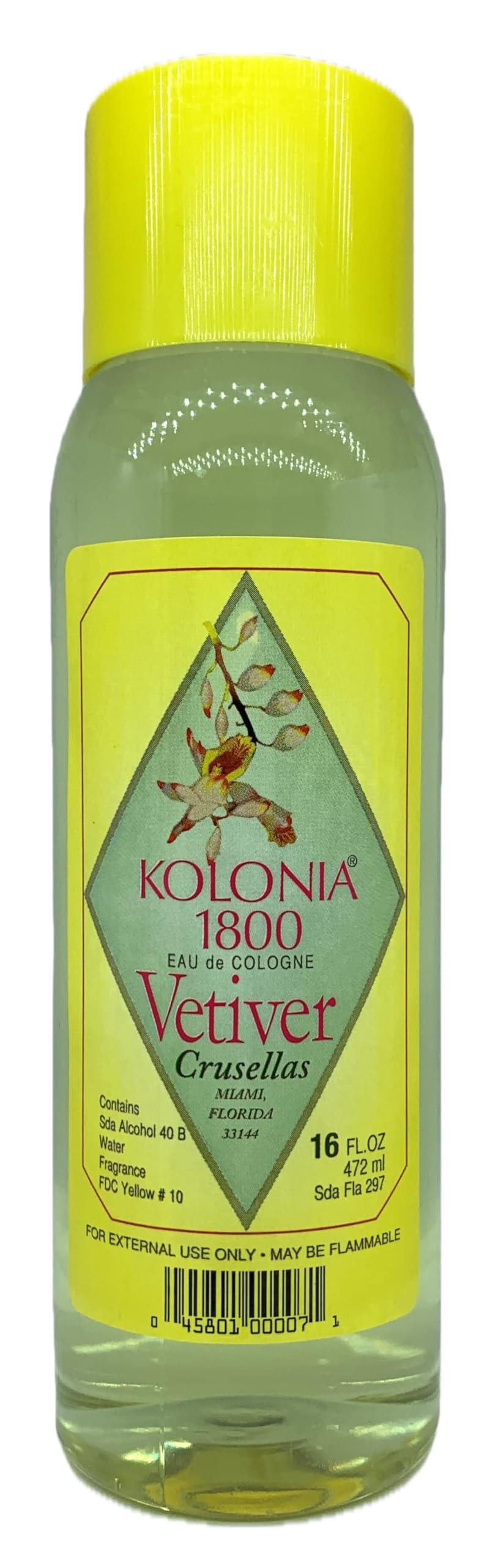 Legitima Kolonia 1800 Vetiver Cologne (16 Fl. Oz.) 16 Fl Oz (Pack of 1) | Buy Now with Express ...