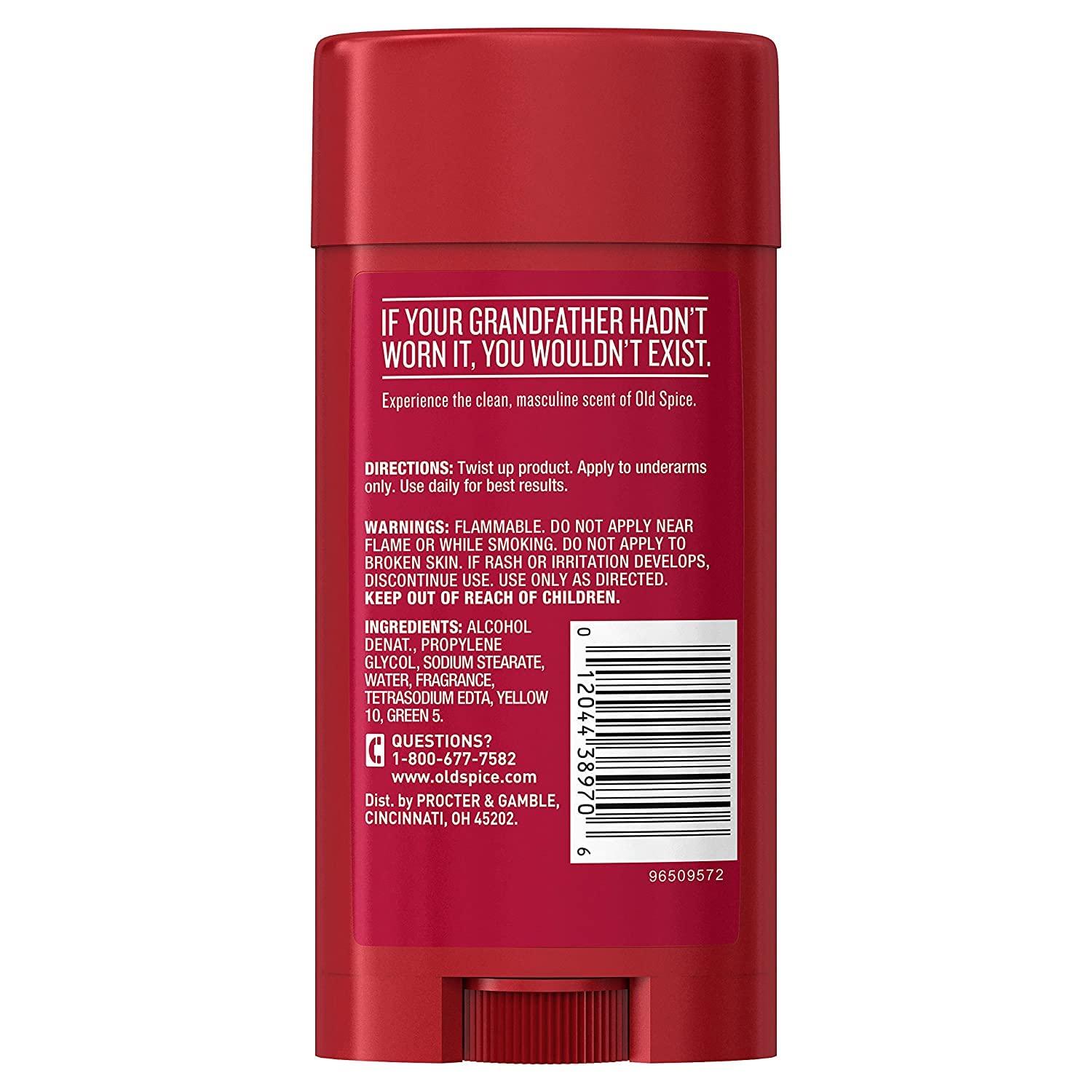 Old Spice Classic Original Deodorant Stick 3.25 oz - Pack of 5 | Buy ...