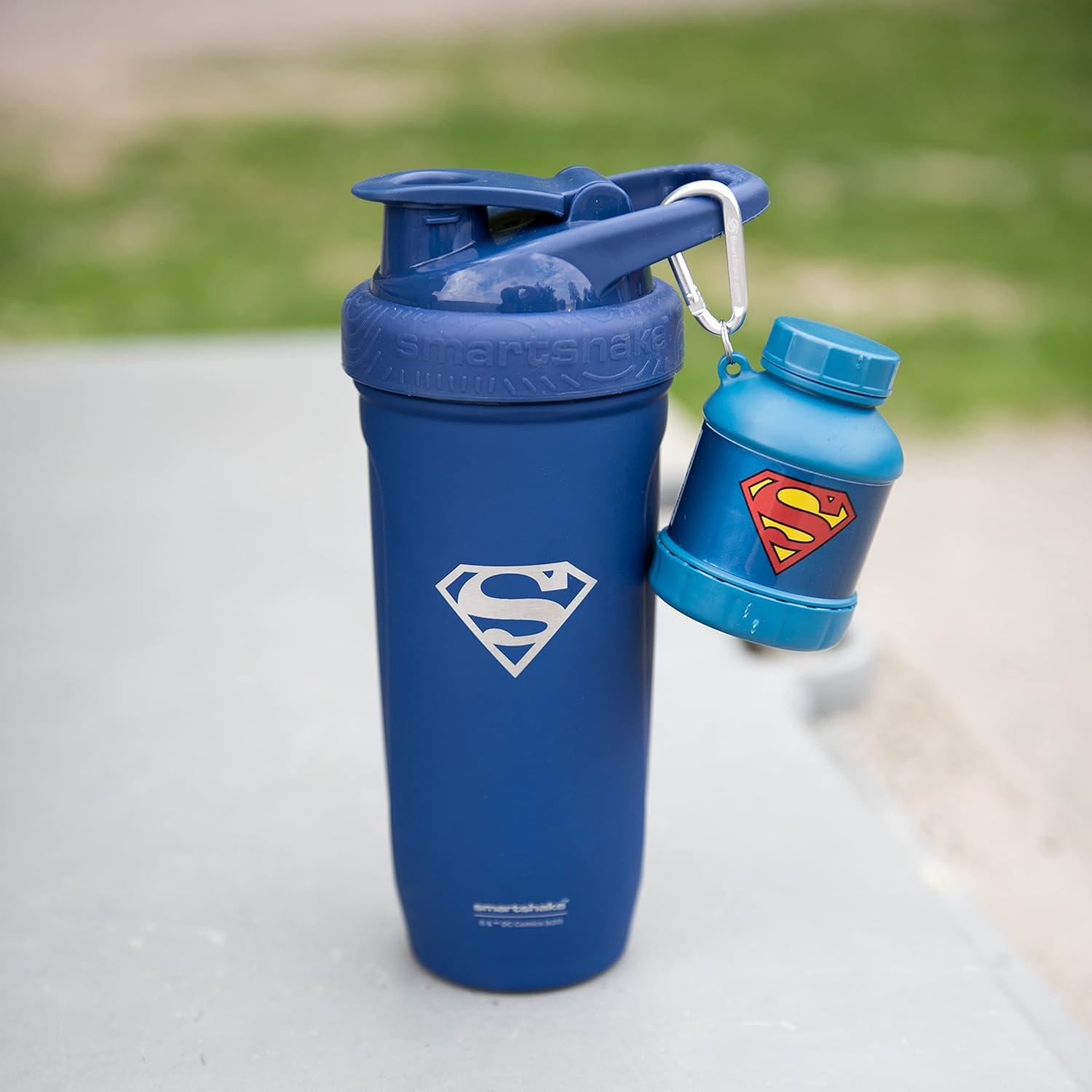 Smartshake Justice League 900ml Stainless Steel Shaker Bottle - DC ...