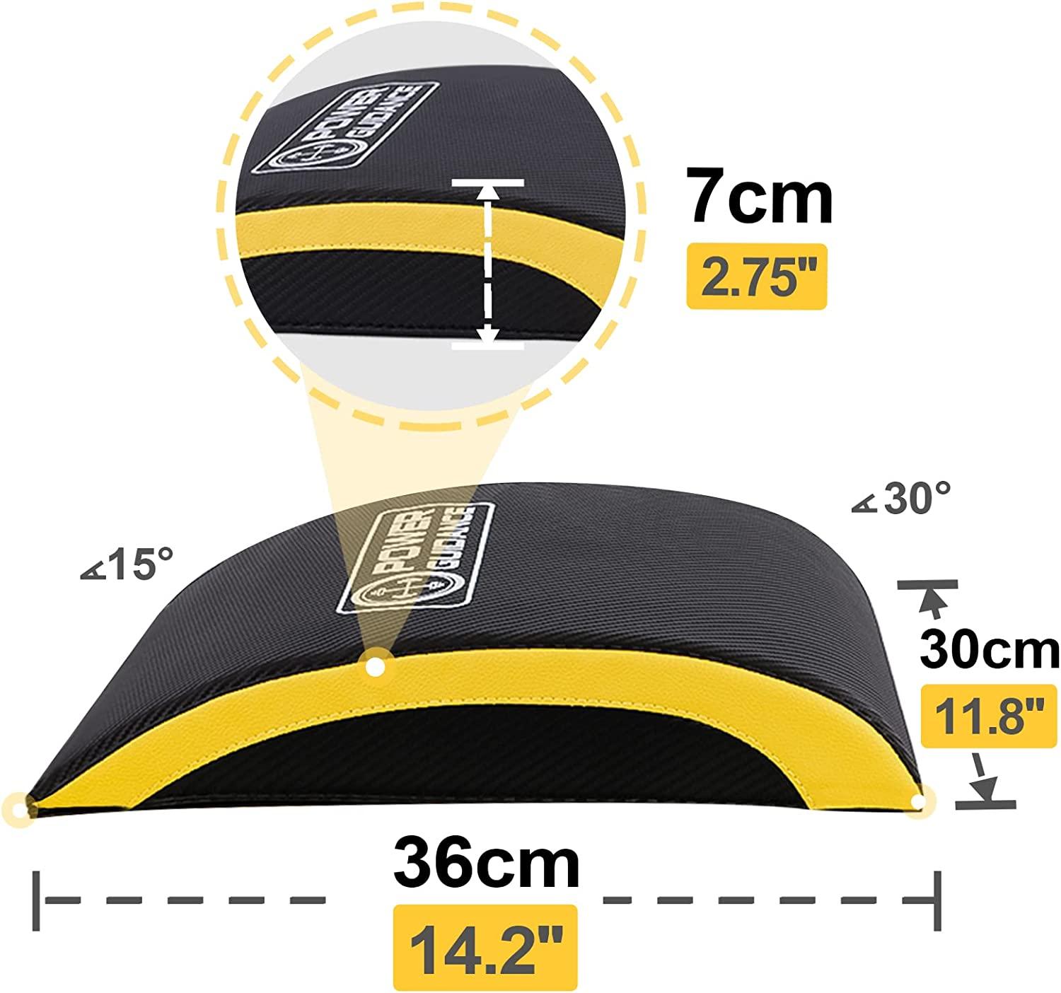 POWER GUIDANCE Ab Exercise Mat - Full Range of Motion Abdominal & Core ...