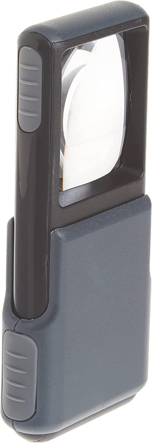 Carson 5X MiniBrite LED Lighted Slide-Out Aspheric Magnifier with ...