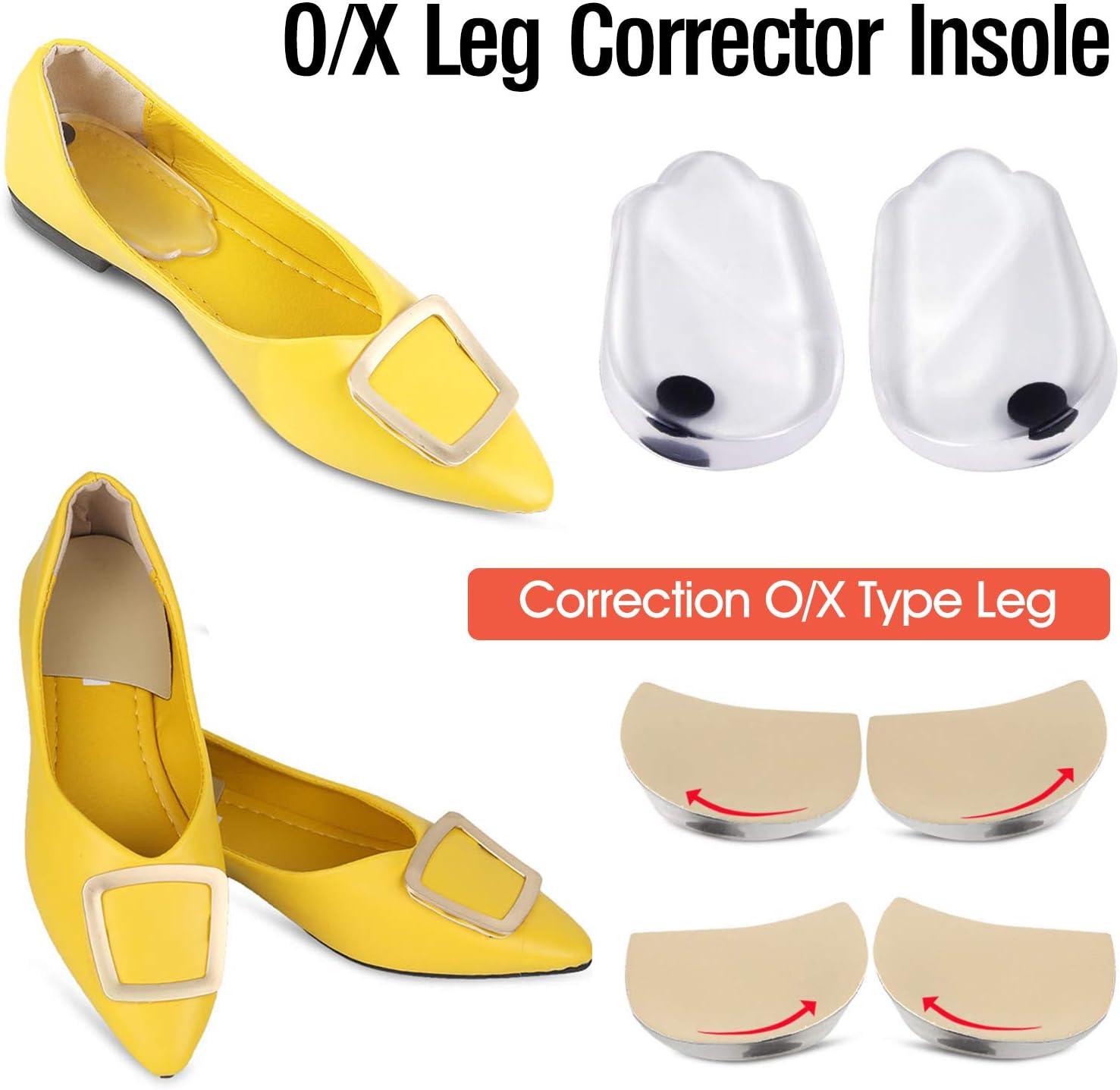 Heasoy Orthopedic Shoe Inserts with Magnetic Heel Wedge for Knock Knee ...