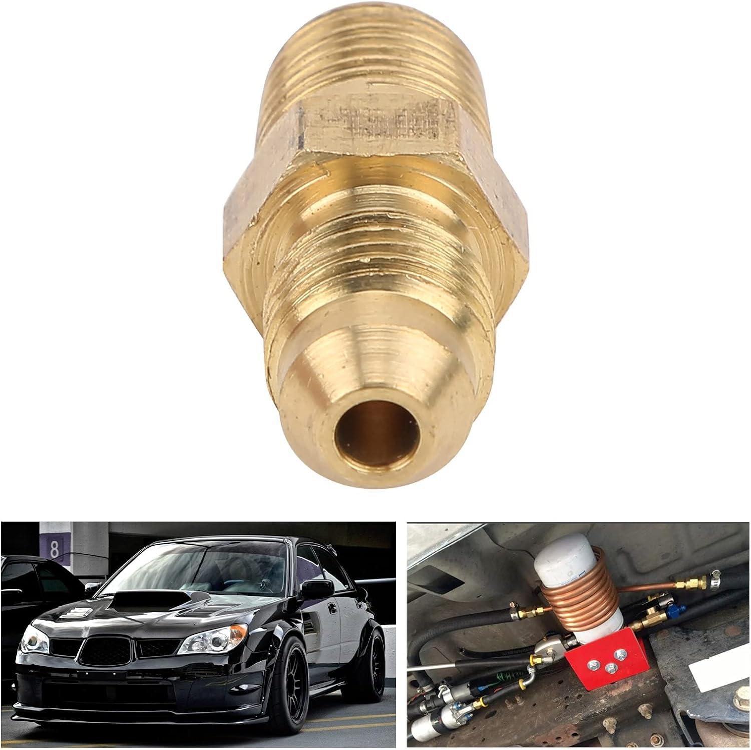 Brass Straight Fuel Hose Adapter | 3 Male to 1/8 NPT Connector ...