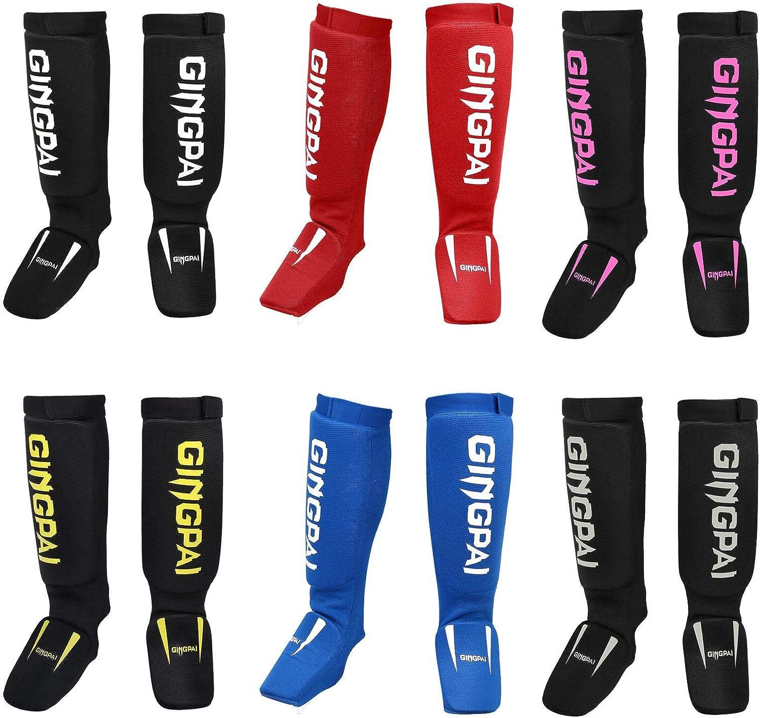 Combat Sports Washable MMA Shin & Instep Guards - Premium Leg ...