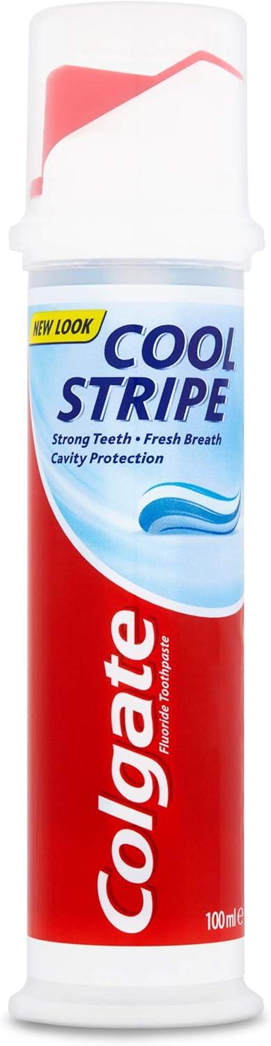 Colgate Cool Stripe Toothpaste Pump 100ml - Pack of 1 | Buy Now with ...