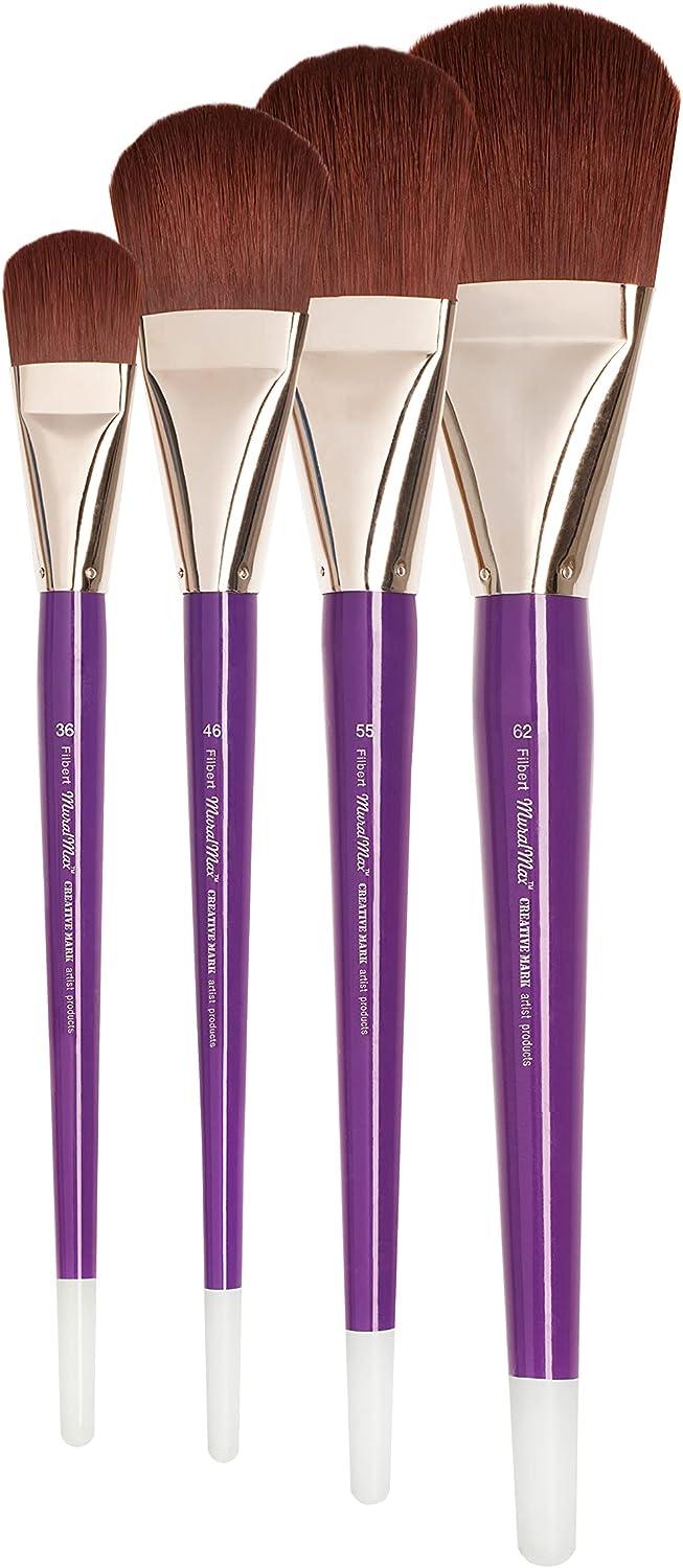 Creative Mark Mural Max Large Scale Filbert Brush #36 - Professional ...