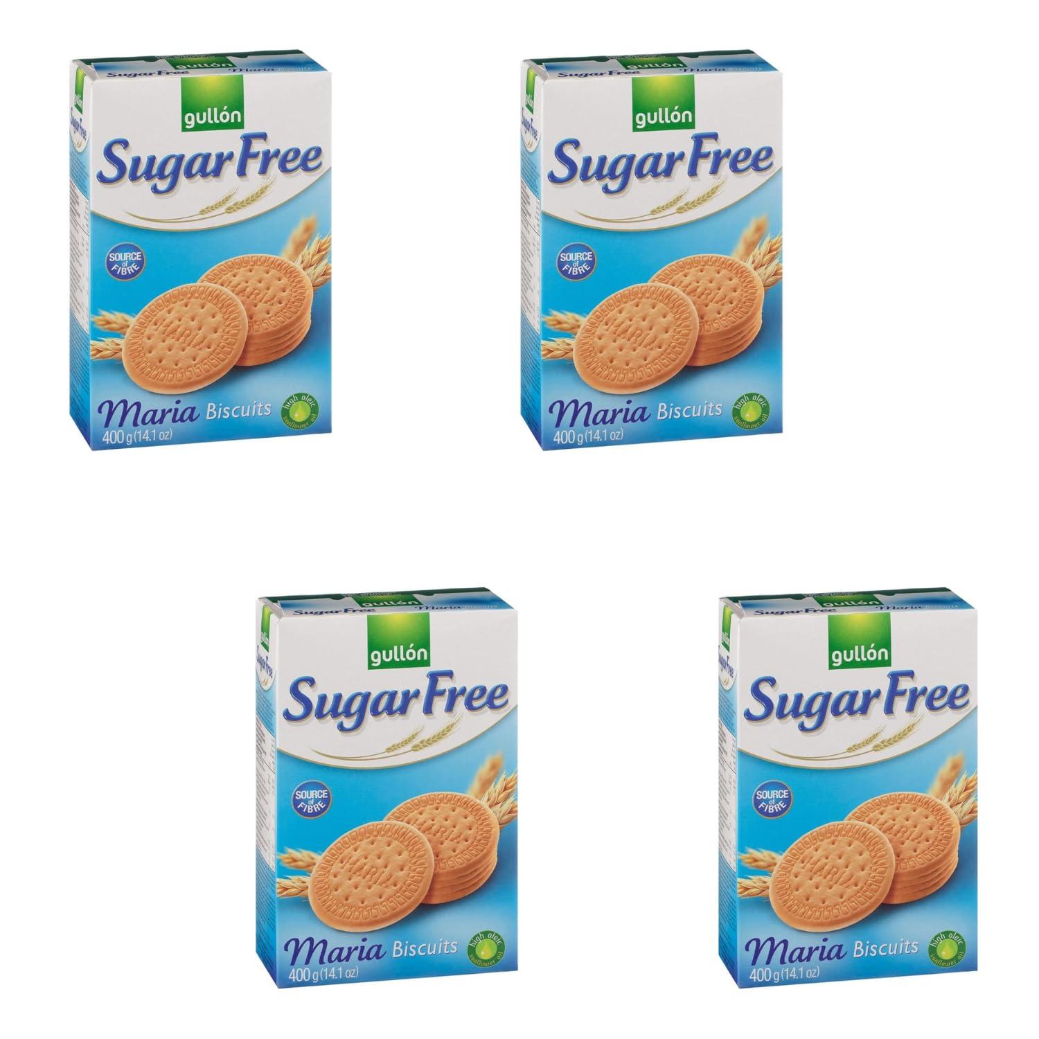 GuIIon Sugar-Free Maria Biscuits 4 Pack x 400g - Enjoy the Wonderful ...