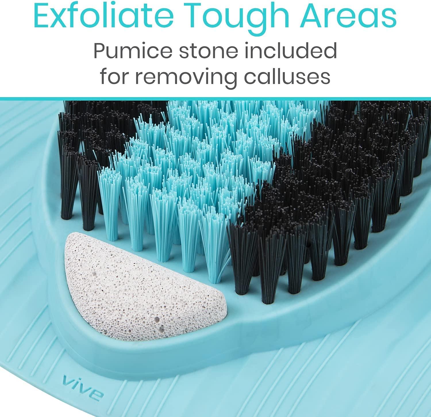 Vive Foot Scrubber for Use in The Shower - Feet Cleaner for Dead Skin ...