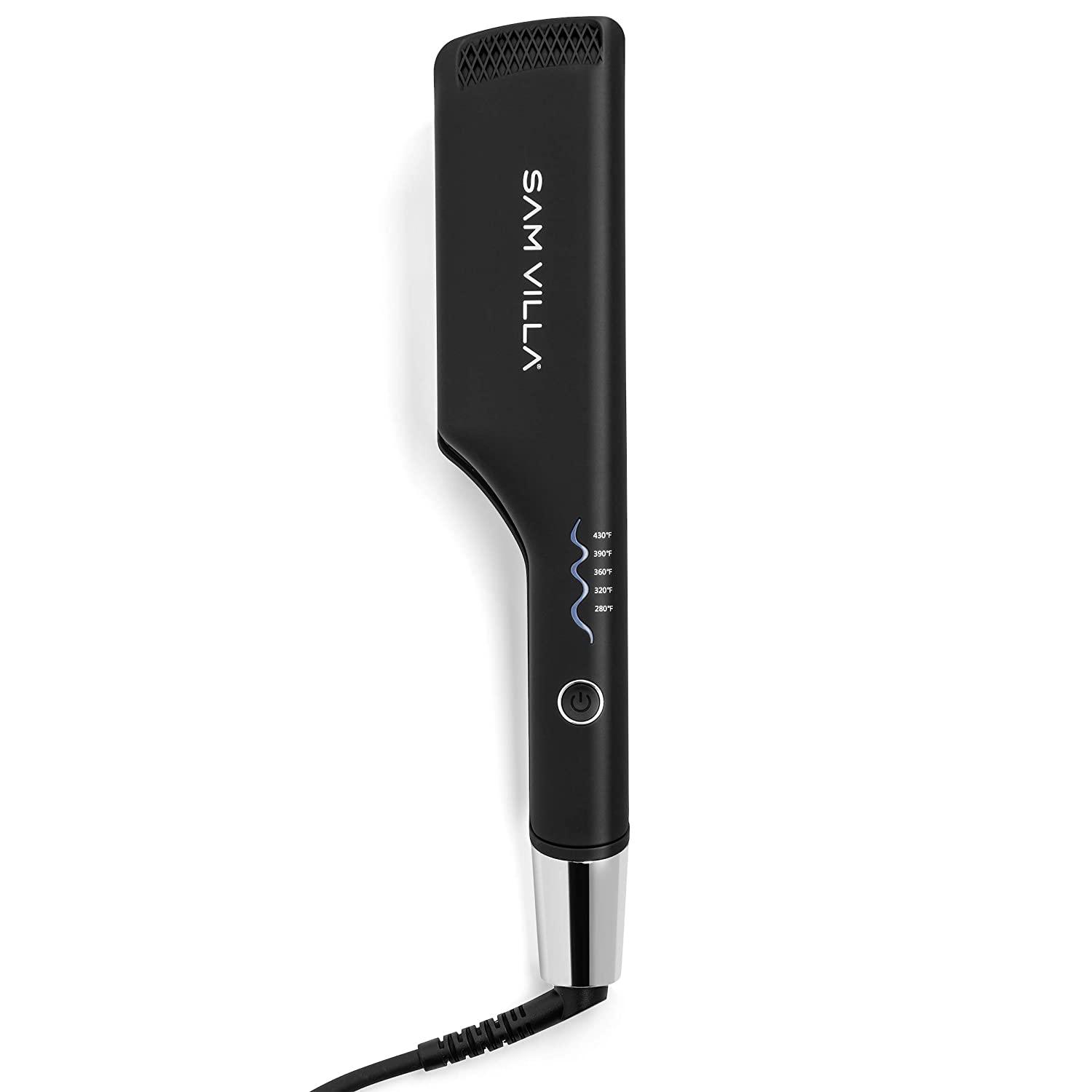 Sam Villa Pro Results Double-Barrel Hair Waver Iron | Variable ...