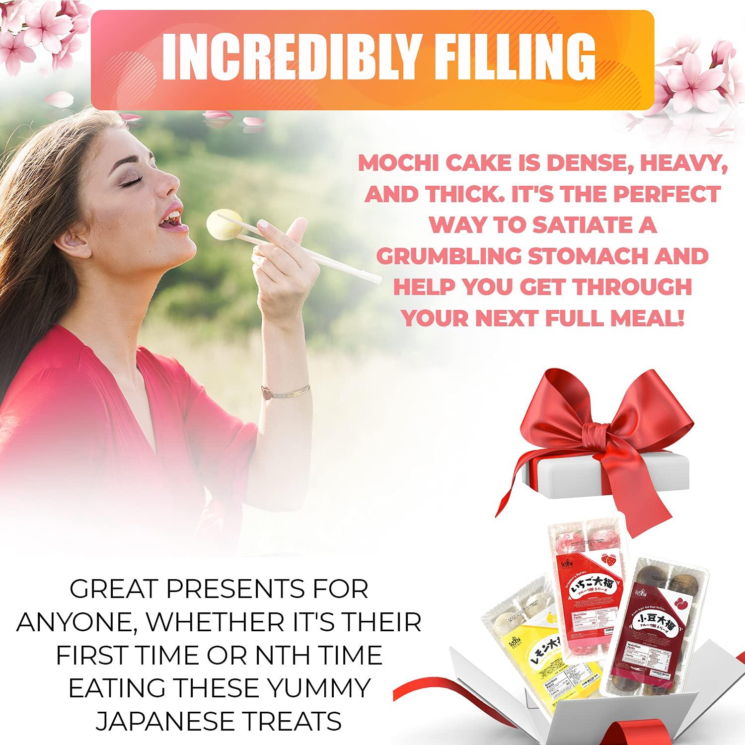 Fusion Select Japanese Strawberry Daifuku Mochi Sampler - 3 Pack | Buy Now with Express ...