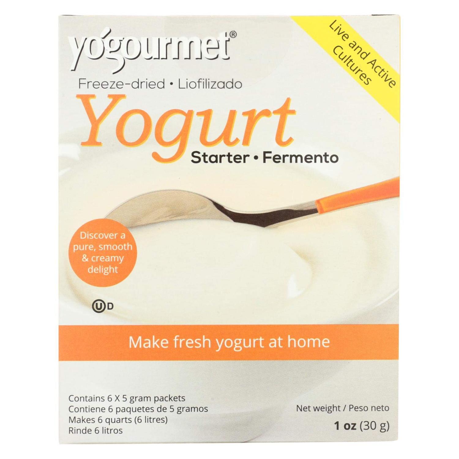 Yogourmet Frozen Yogurt Starter - Create Delicious Homemade Yogurt ...