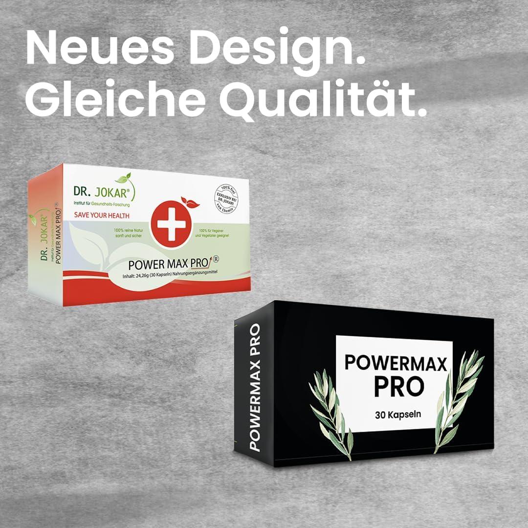 Powermax Pro - High-Dose Energy & Strength Capsules with L-Arginine ...