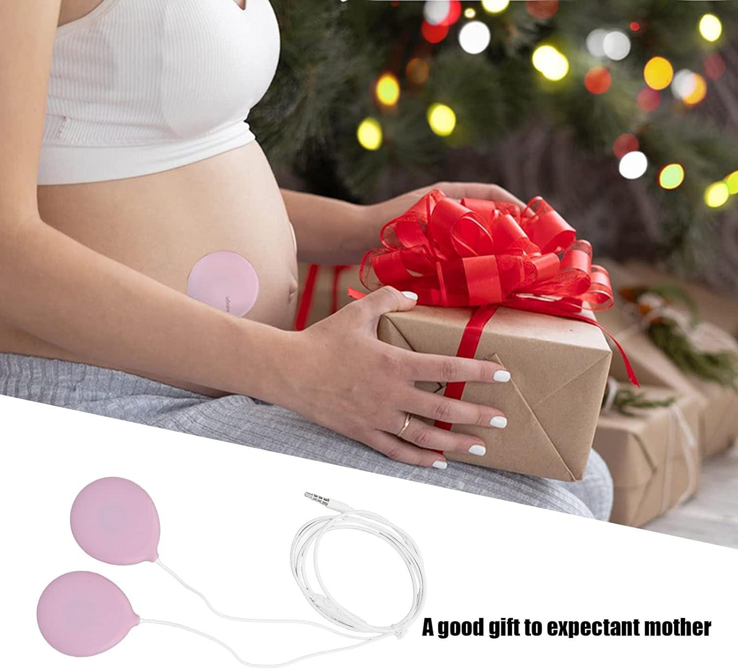 Jonlaki Baby Bump Headphones and Speaker Set | Pregnancy Audio Splitter ...