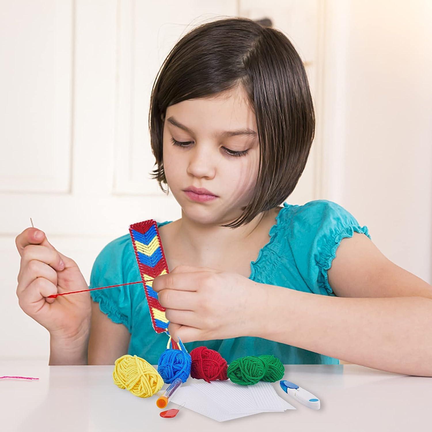 FREEBLOSS Plastic Canvas Bookmark Kit - Set of 8 Sheets for Embroidery ...