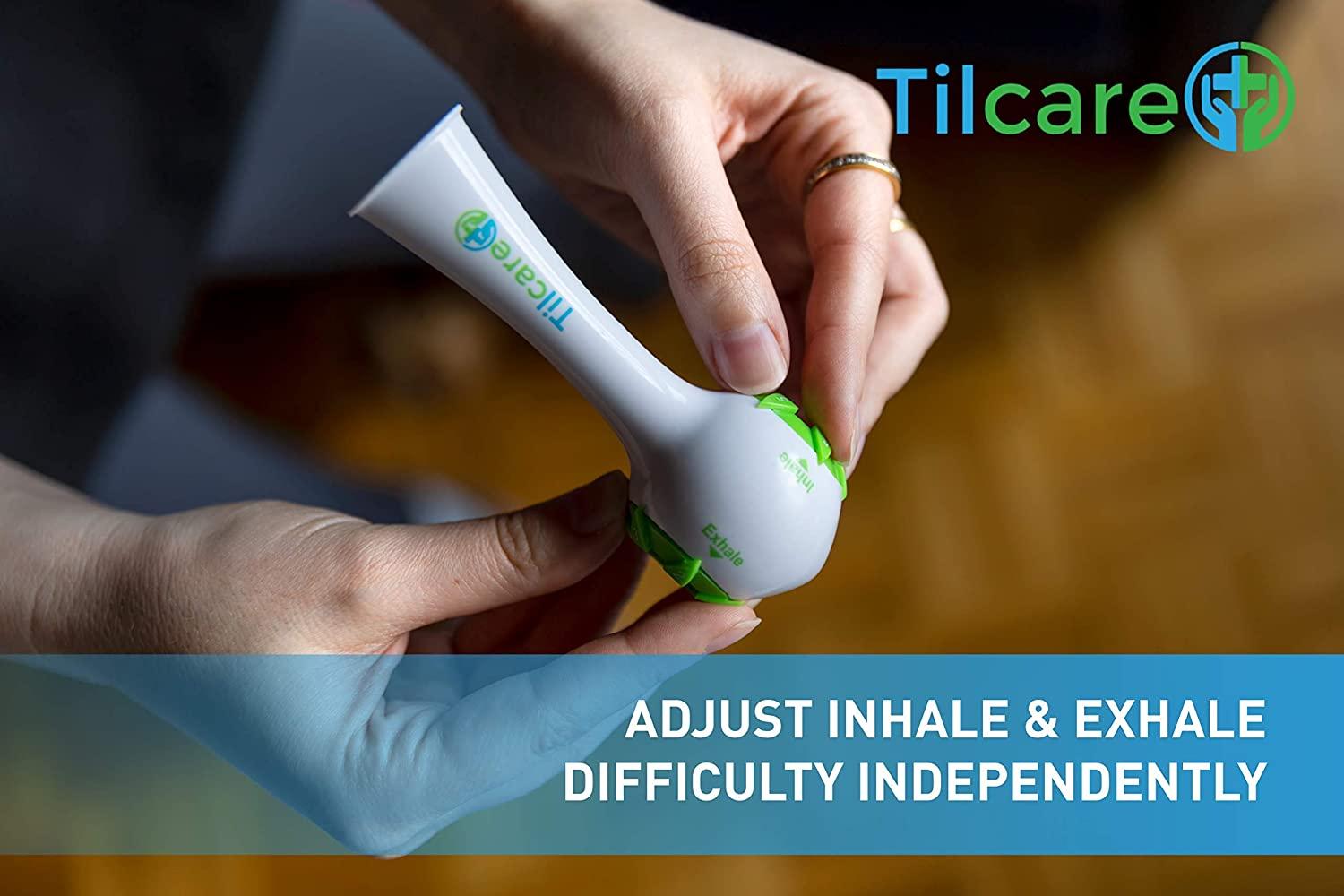 Tilcare Inspiratory Expiratory Muscle Trainer: Effective Breathing ...