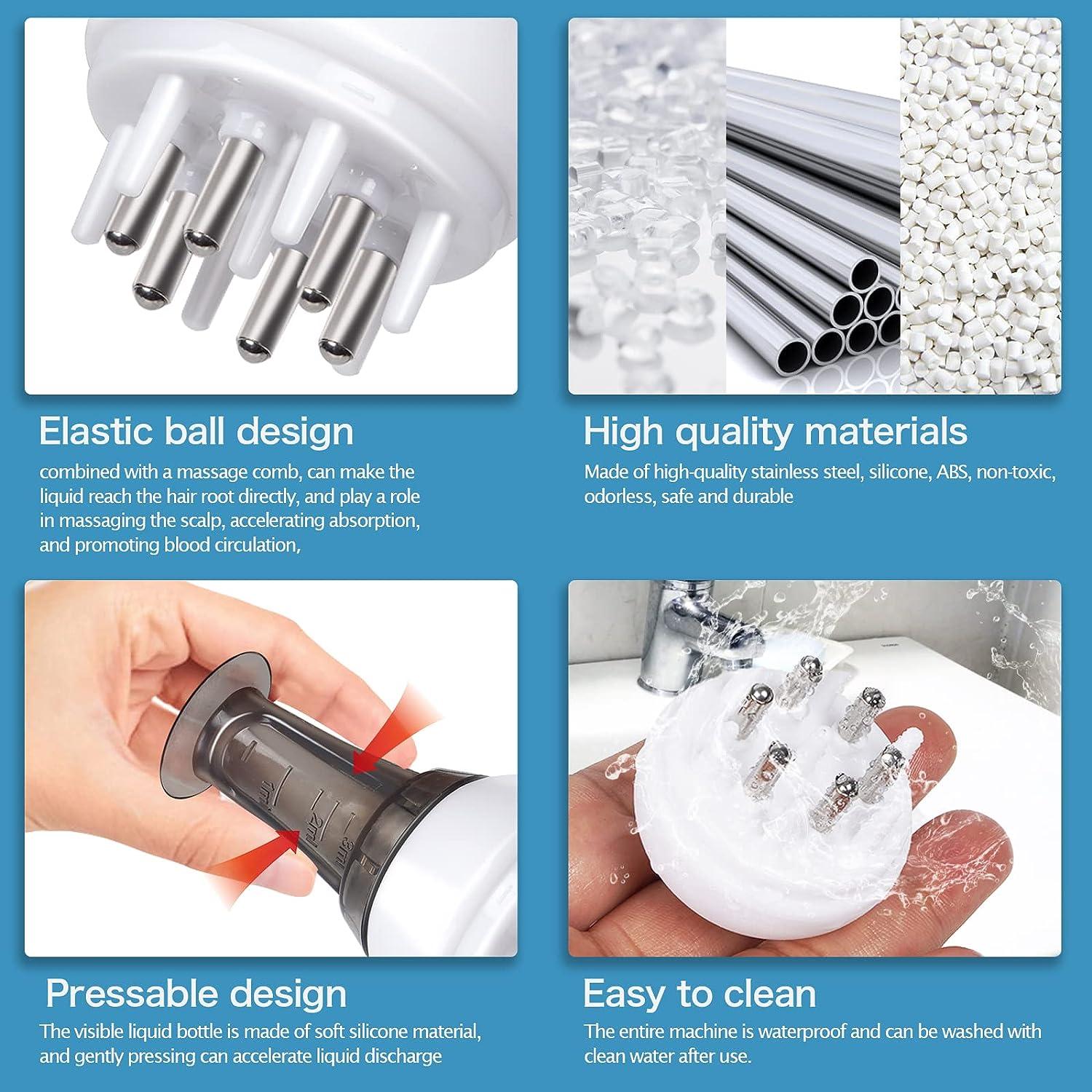 Scalp Applicator Comb for Hair Growth and Care - Minoxidil & Essential ...