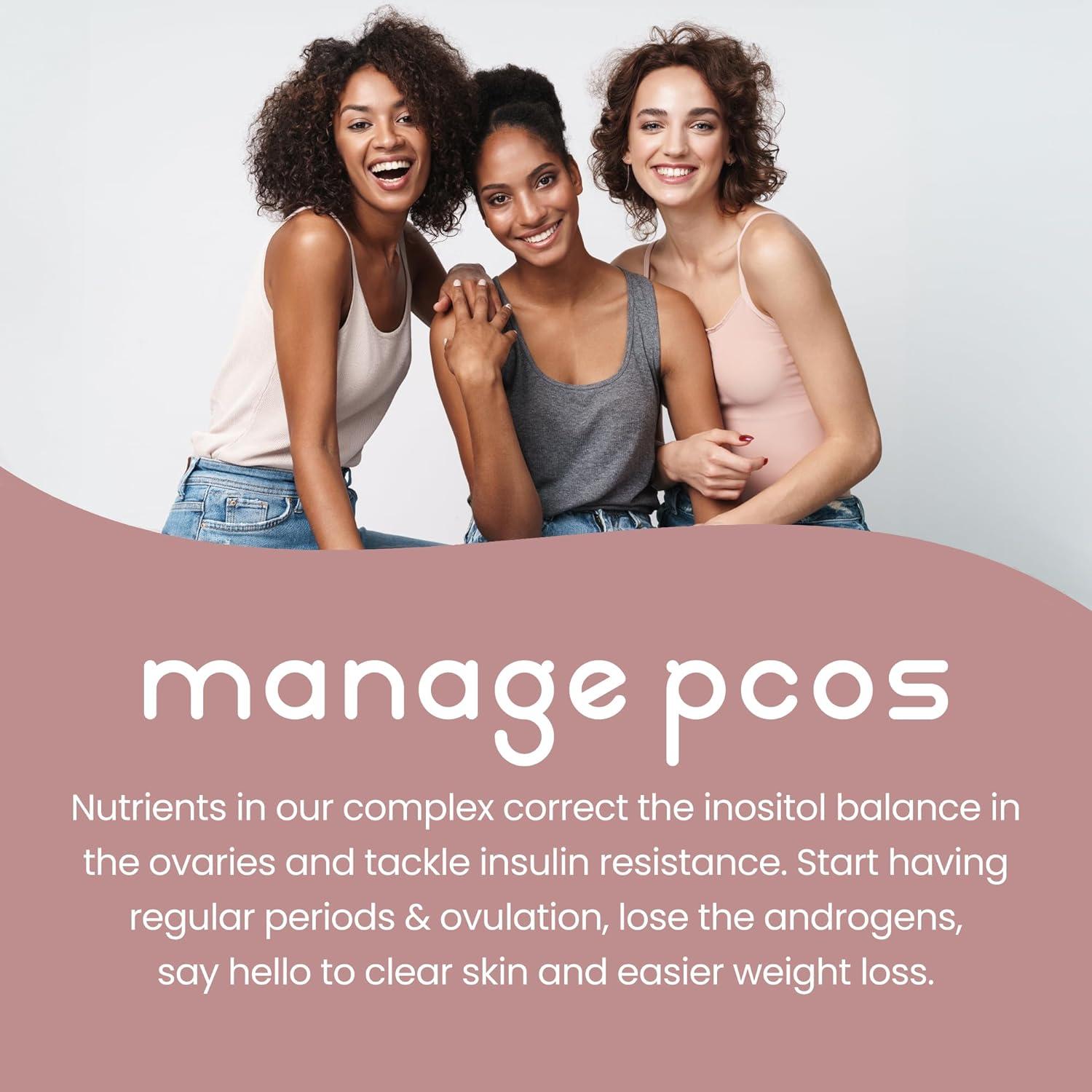 Myo and D-Chiro Inositol Complex - 4000mg per 4 Tablets - 120 Tablets ...