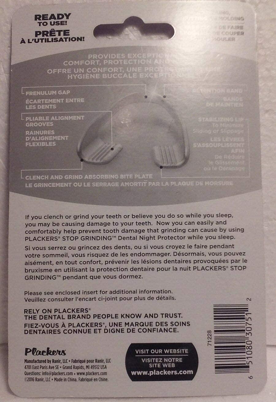 Plackers Stop Grinding Dental Night Protector - Pack of 2 | Effective ...