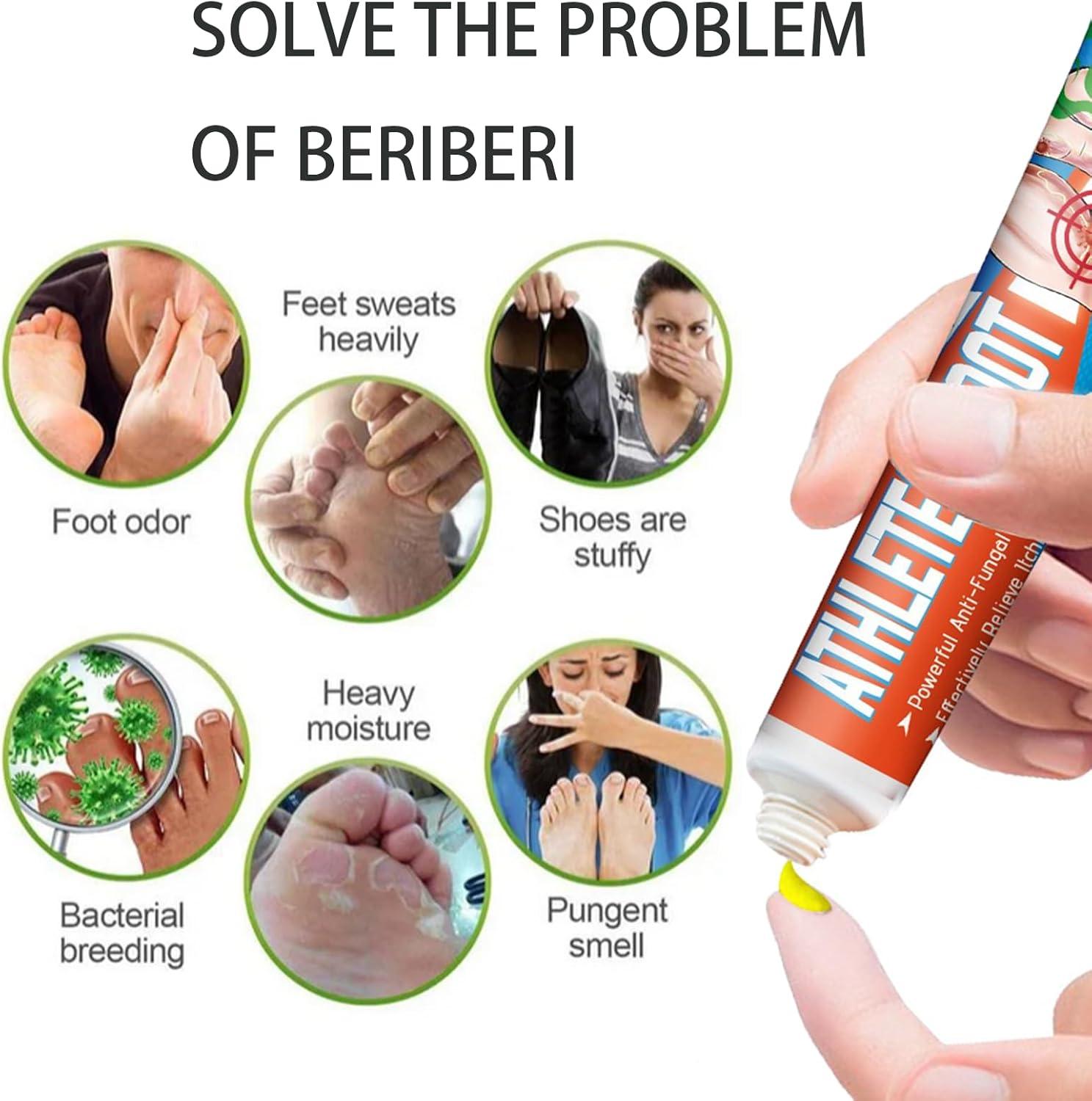 Foot Fungus Ointment Antipruritic Fungal Ointment Beriberi Treatment ...