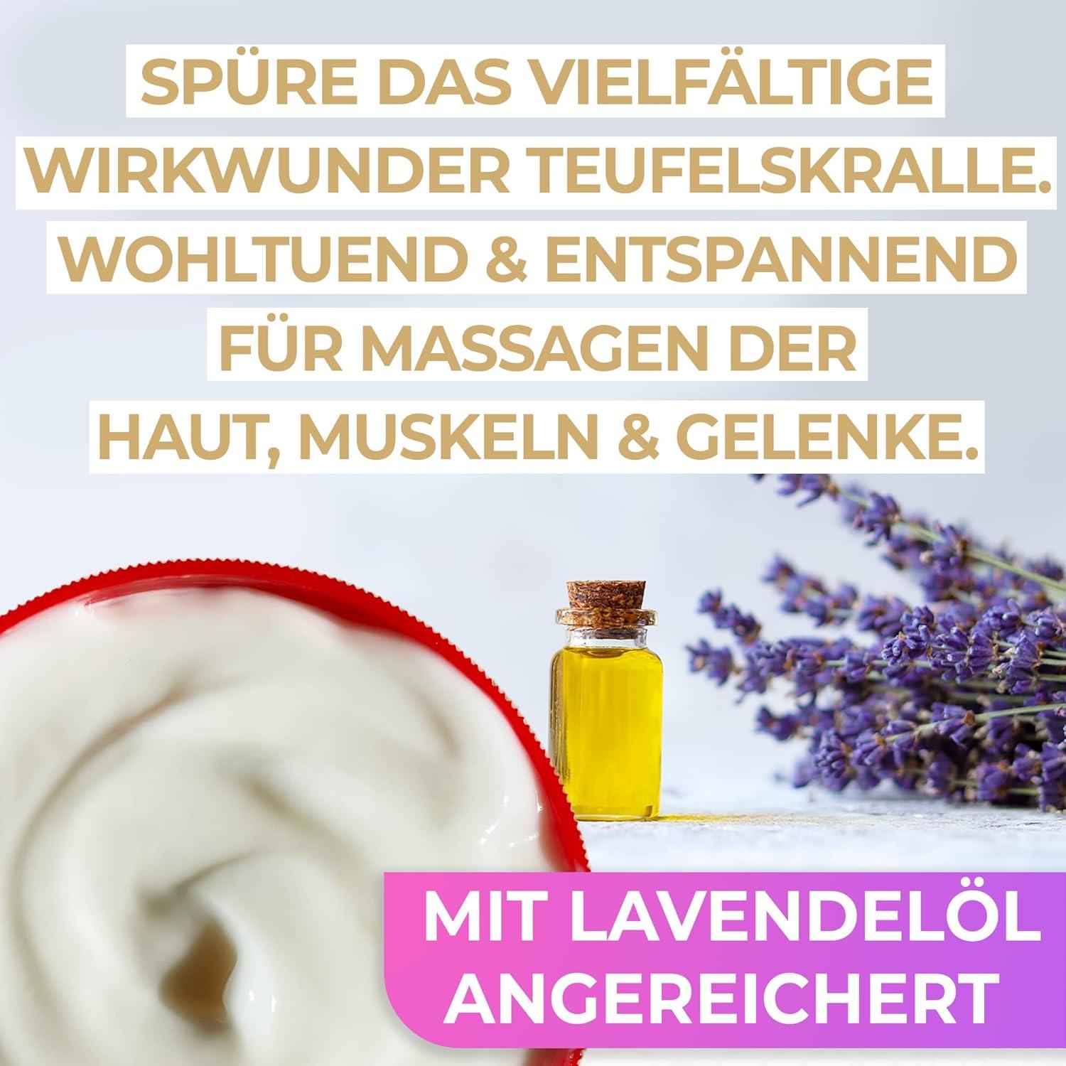 Devil's Claw Balm with Aloe Vera - Unscented Cream for Muscles & Joints ...