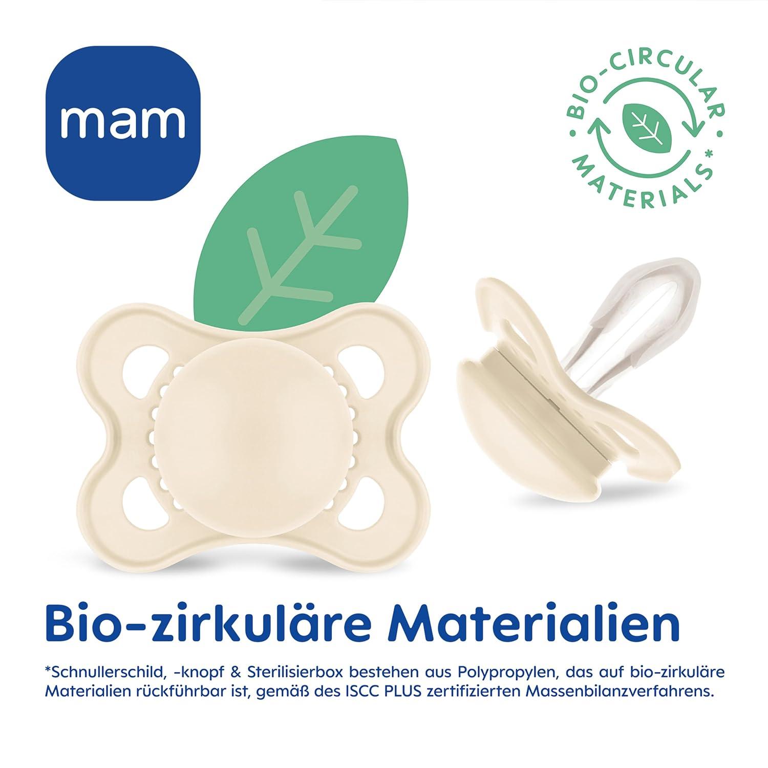 Buy MAM Original Night Pacifiers 2 Set Bright Tooth-Friendly Baby ...