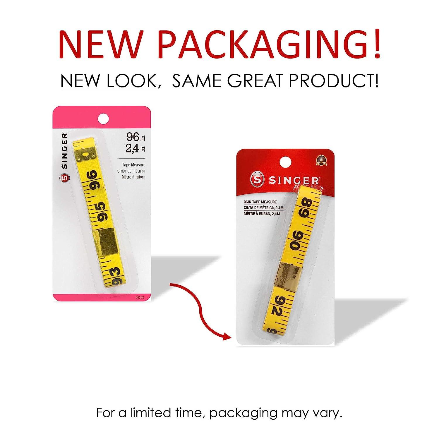 SINGER 00258 96-Inch Extra Long Vinyl Tape Measure | Buy Now with ...