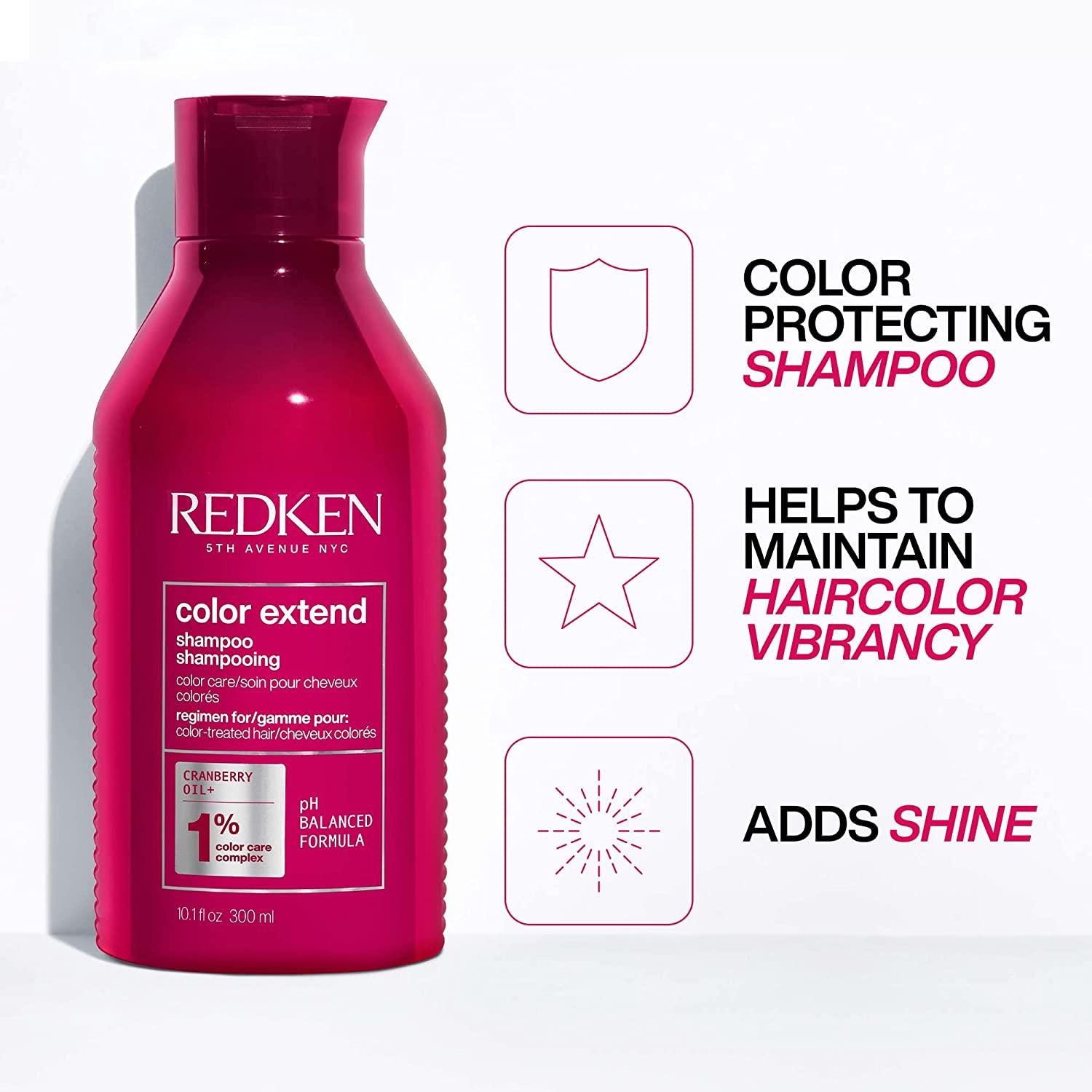 Redken Color Extend Shampoo 10.1 Fl Oz | Best Cleanser for Color ...